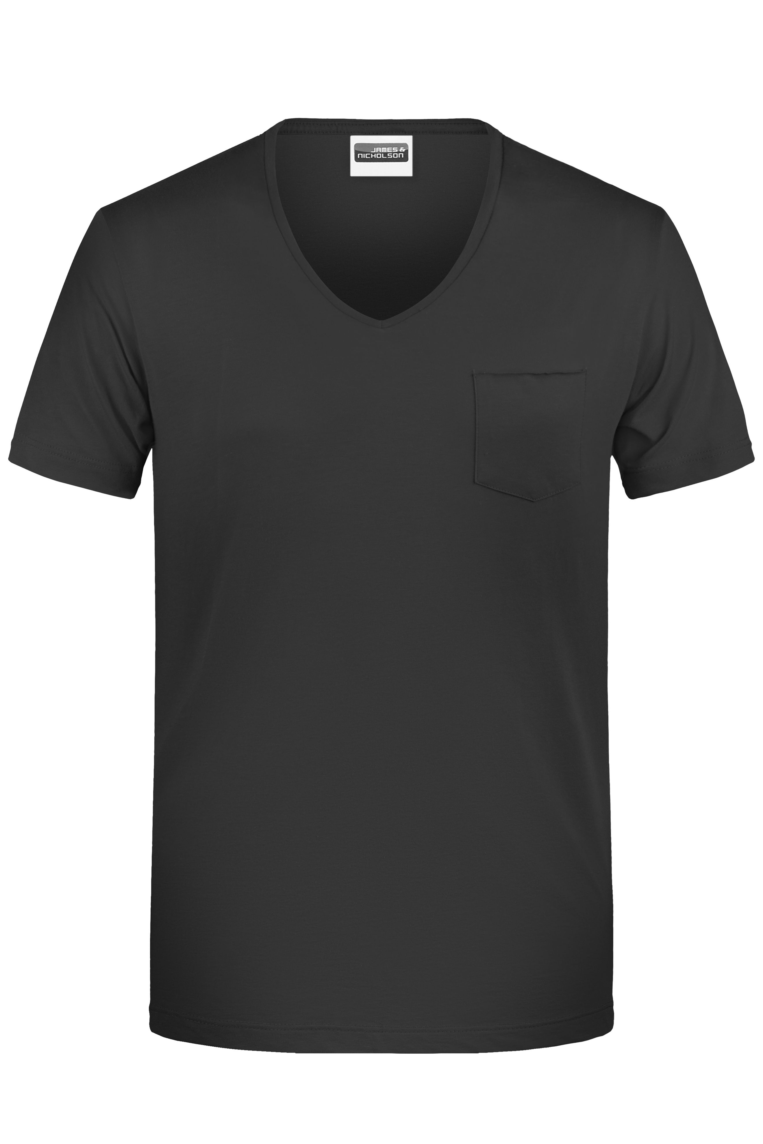 Herren Men's-T Pocket Black-Daiber