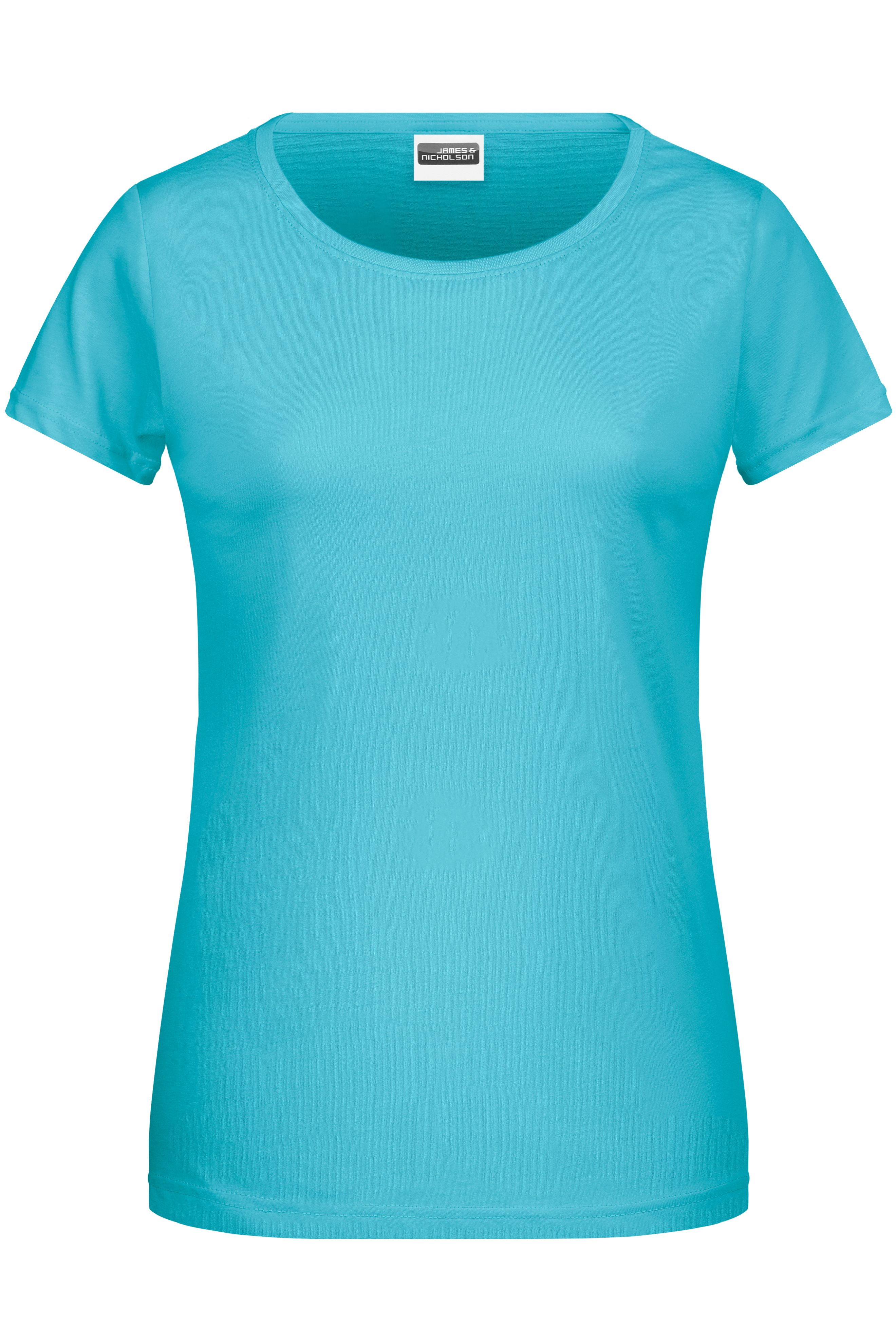 Damen Ladies' Basic-T Pacific-Daiber
