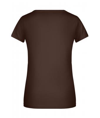 Damen Ladies' Basic-T Brown-Daiber