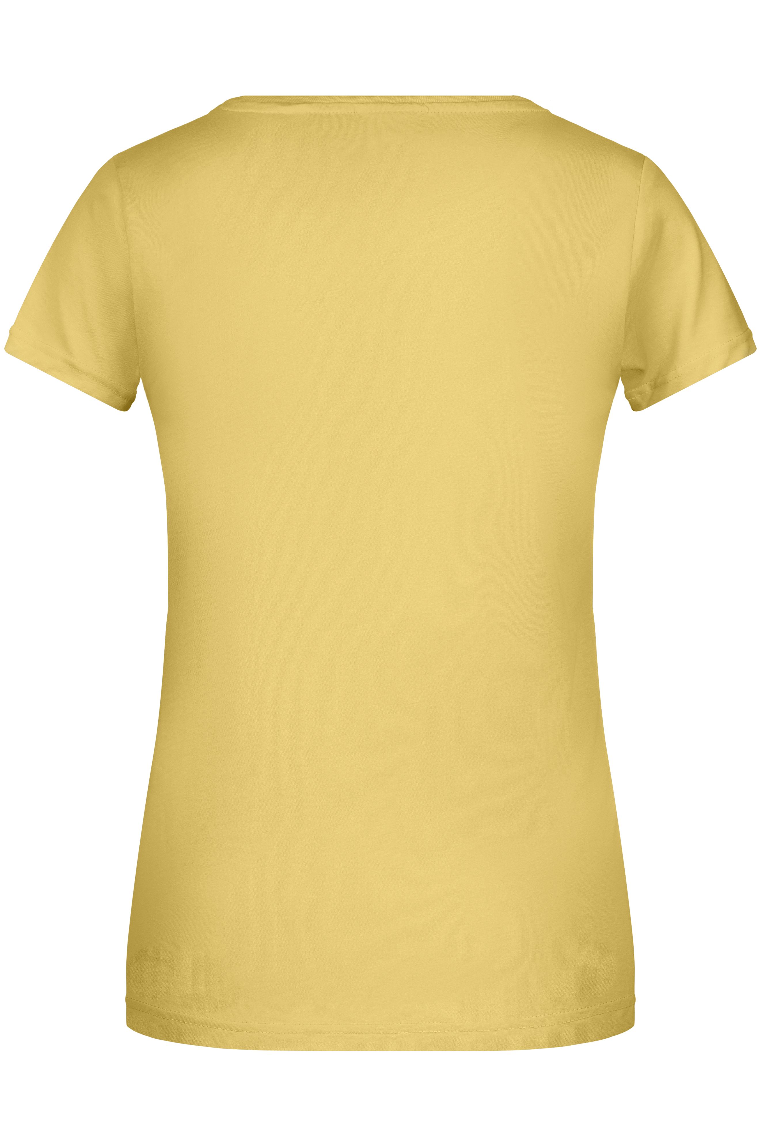 Damen Ladies' Basic-T Light-yellow-Daiber