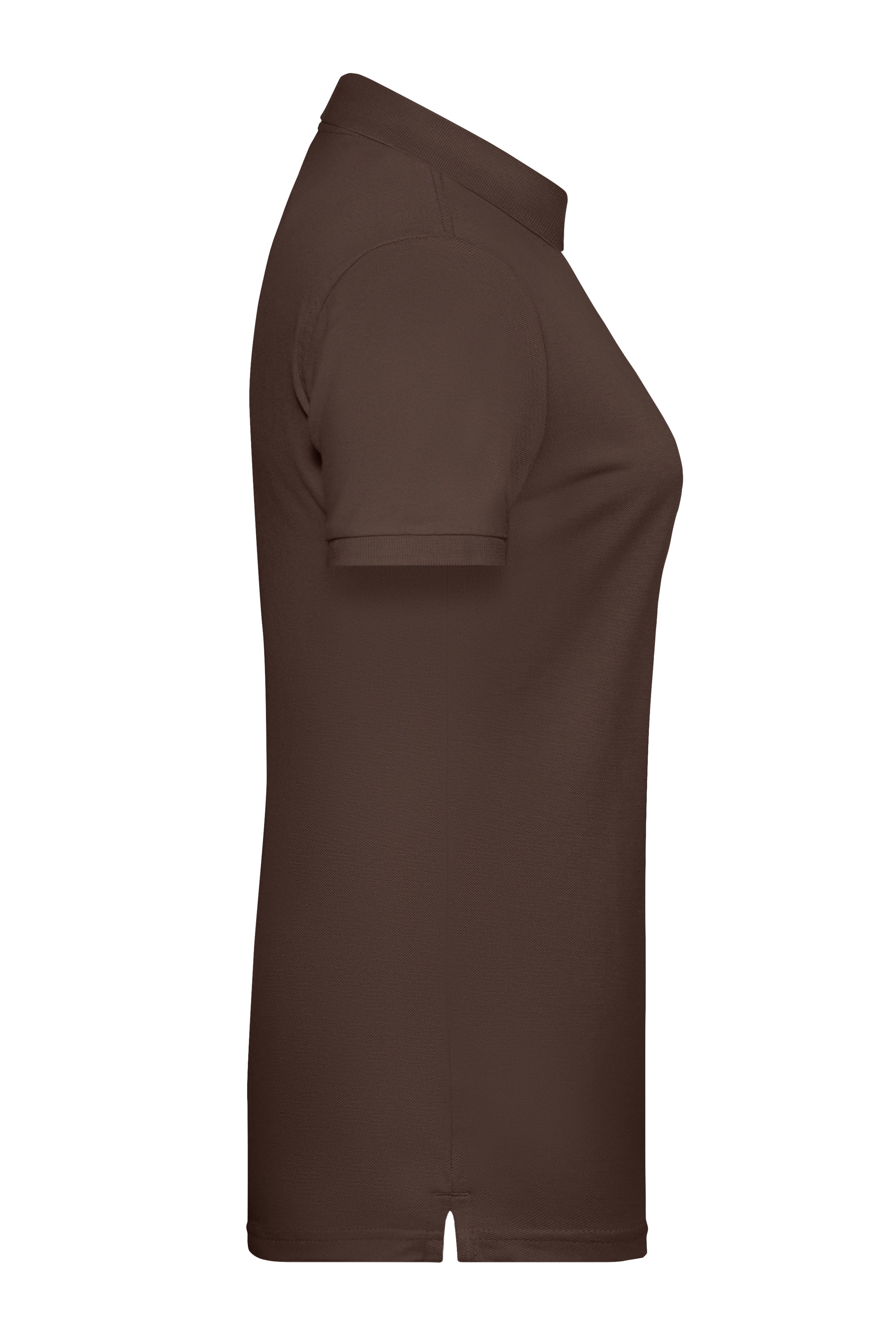 Ladies Ladies' Basic Polo Brown-Daiber