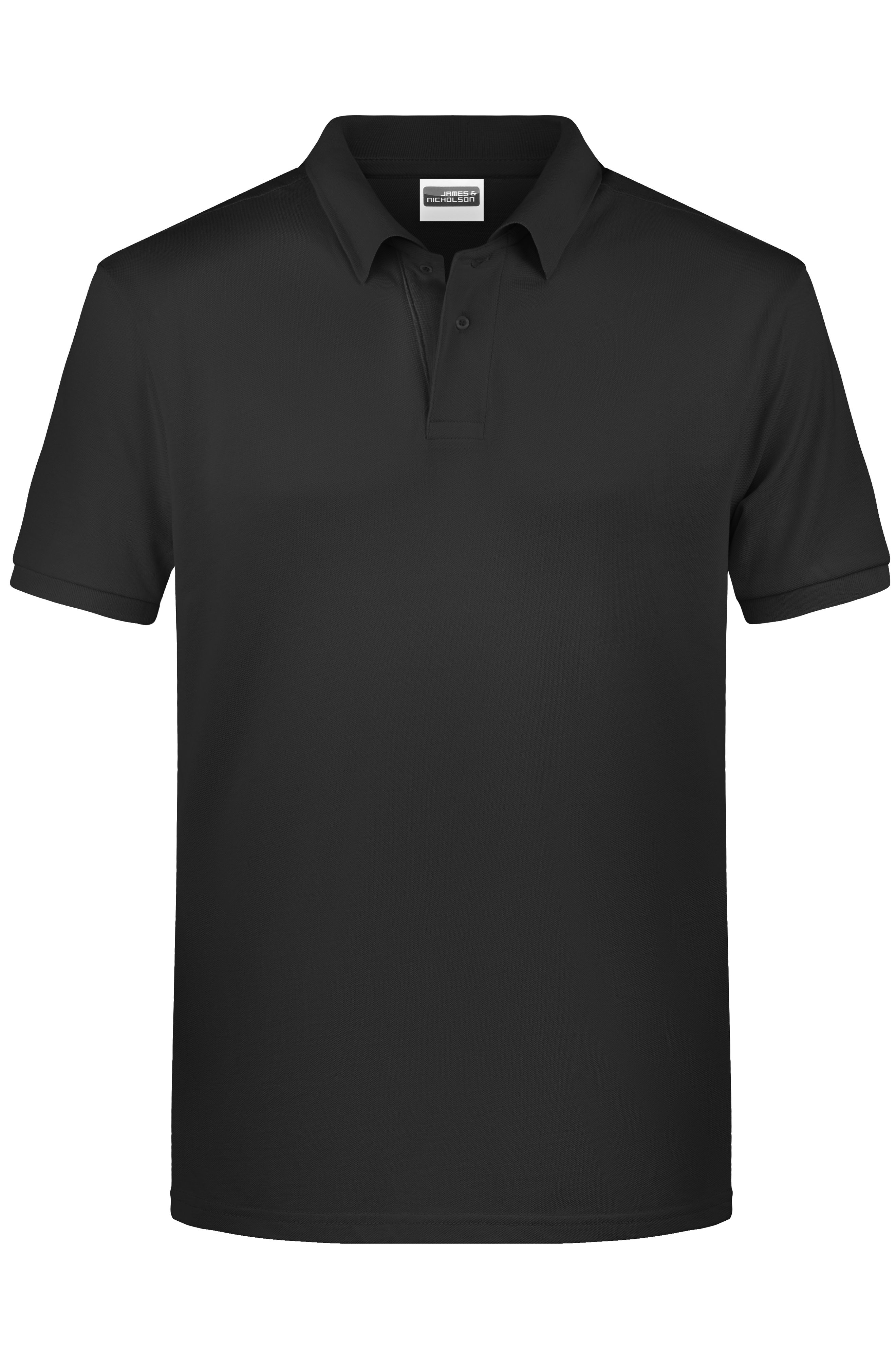 Men Men's Basic Polo Black-Daiber