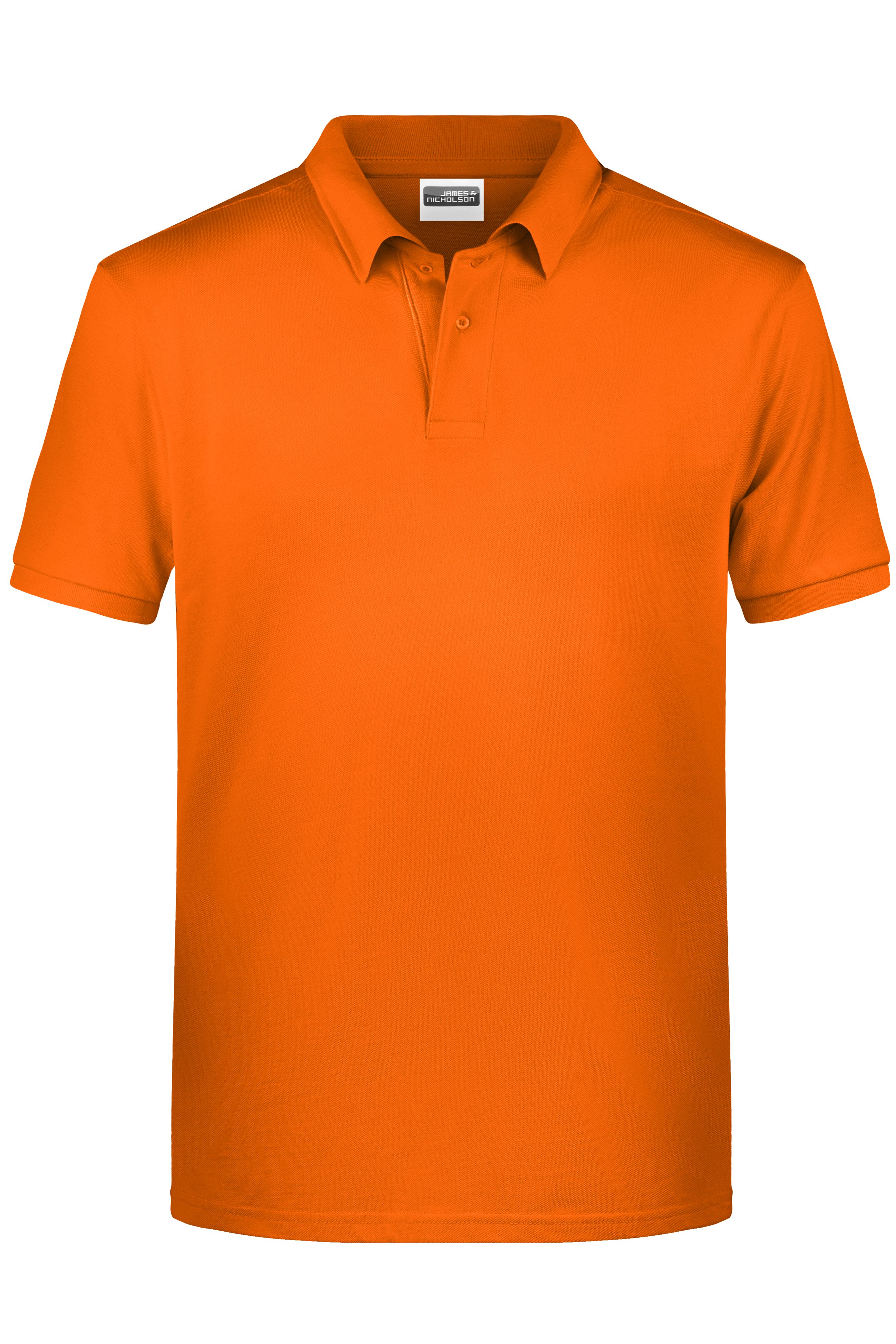 Men Men's Basic Polo Orange-Daiber