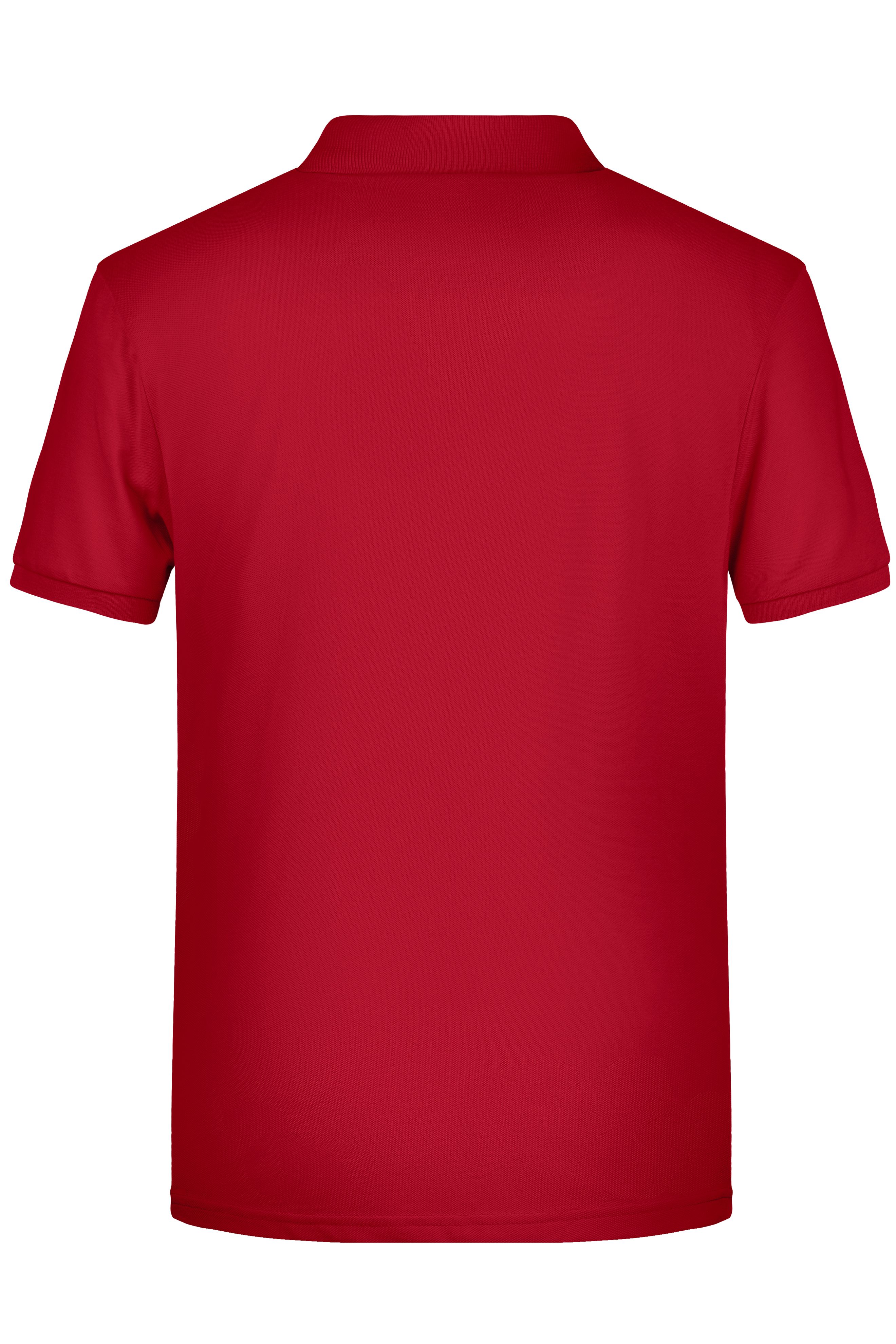 Herren Men's Basic Polo Red-Daiber