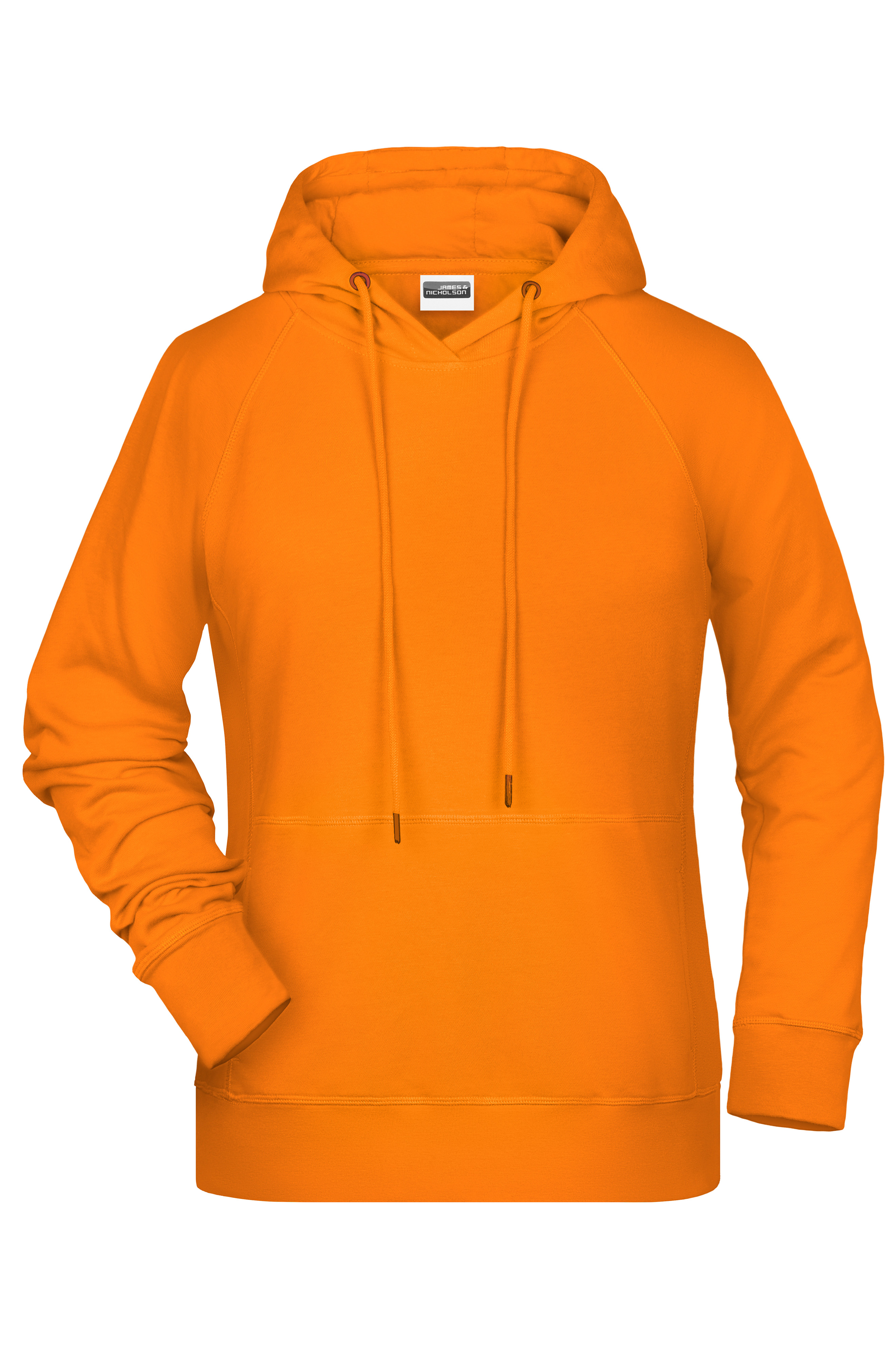 Damen Ladies' Hoody Orange-Daiber
