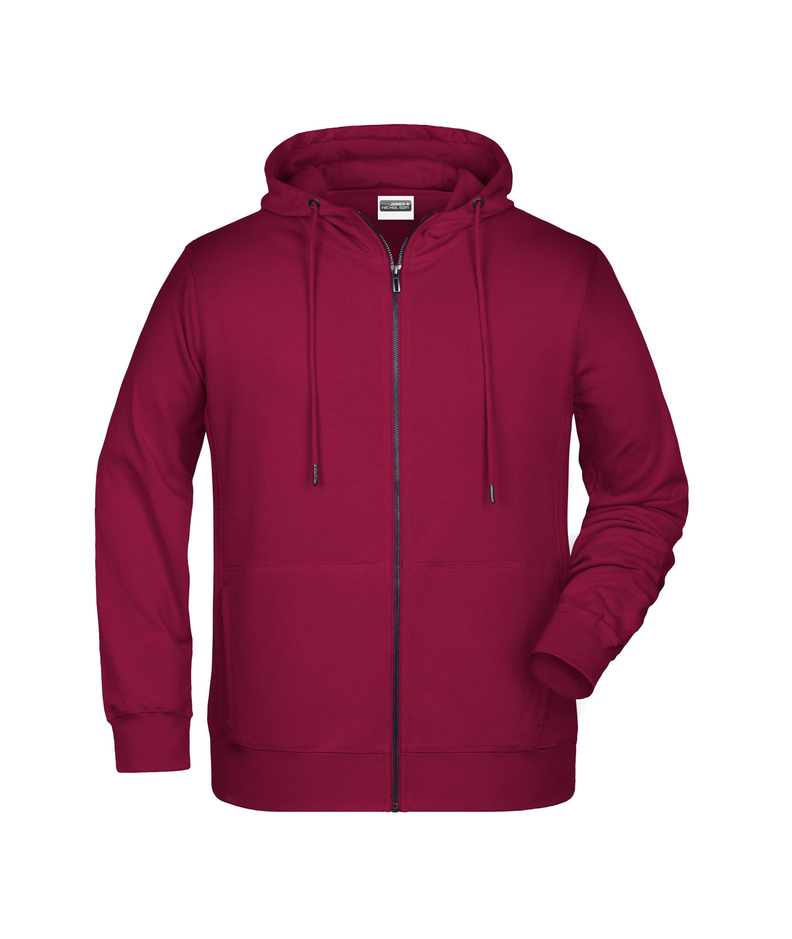 Men Men's Zip Hoody OCS Blended & RCS Wine-Daiber