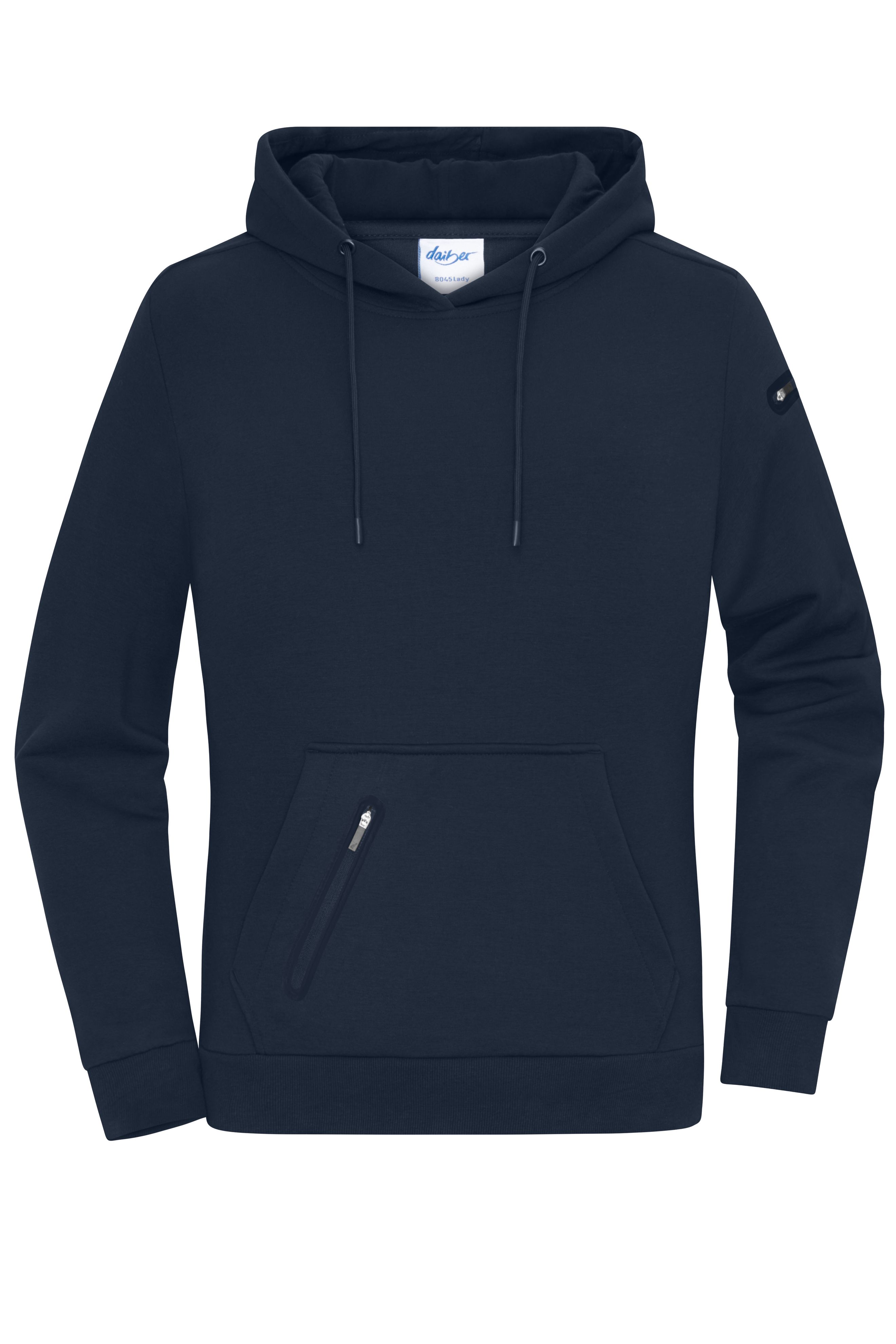 Damen Ladies' Hoody Interlock OCS Blended & RCS Navy-Daiber