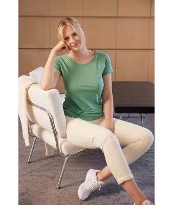 Damen Ladies' Basic-T Brown-Daiber