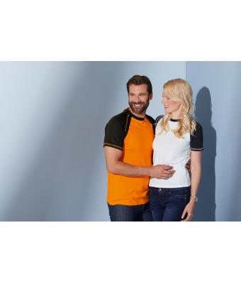 Herren Men's Raglan-T Red/navy-Daiber