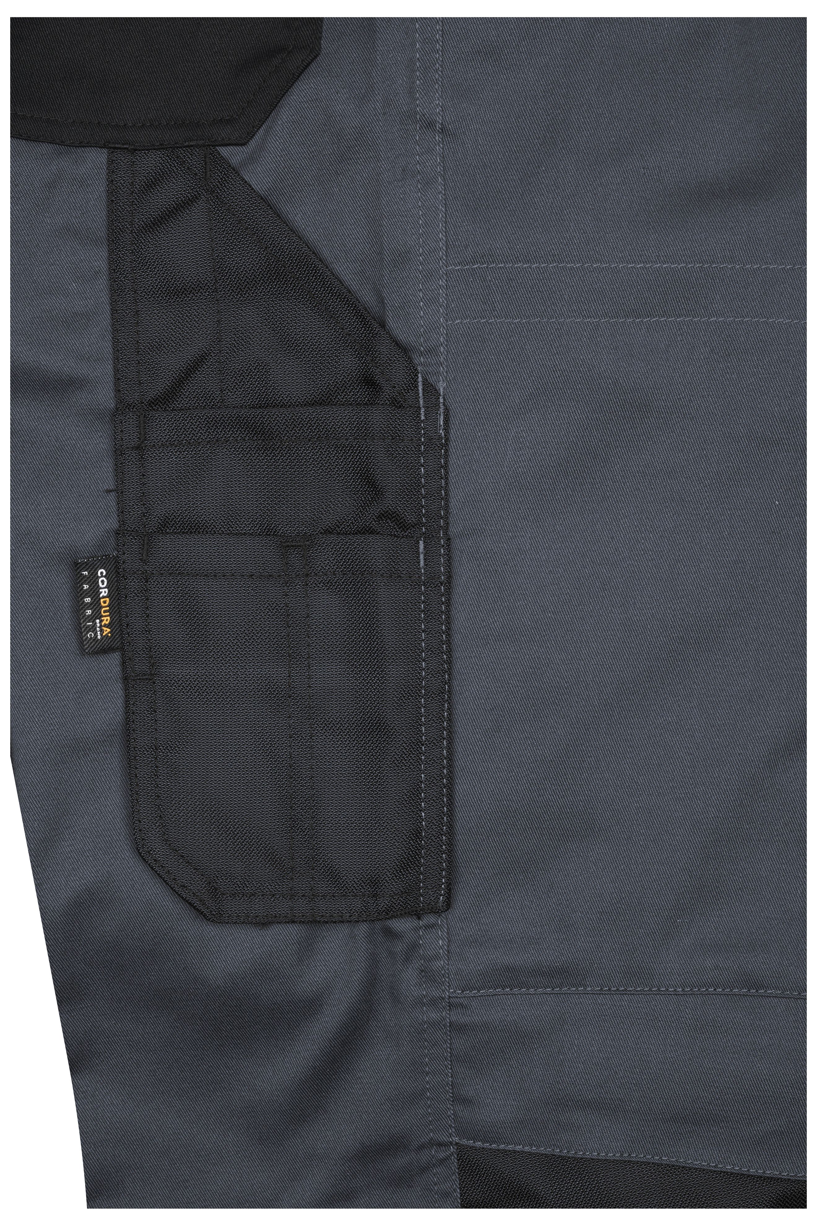 Unisex Workwear Pants with Bib - STRONG - GRS White/carbon-Daiber