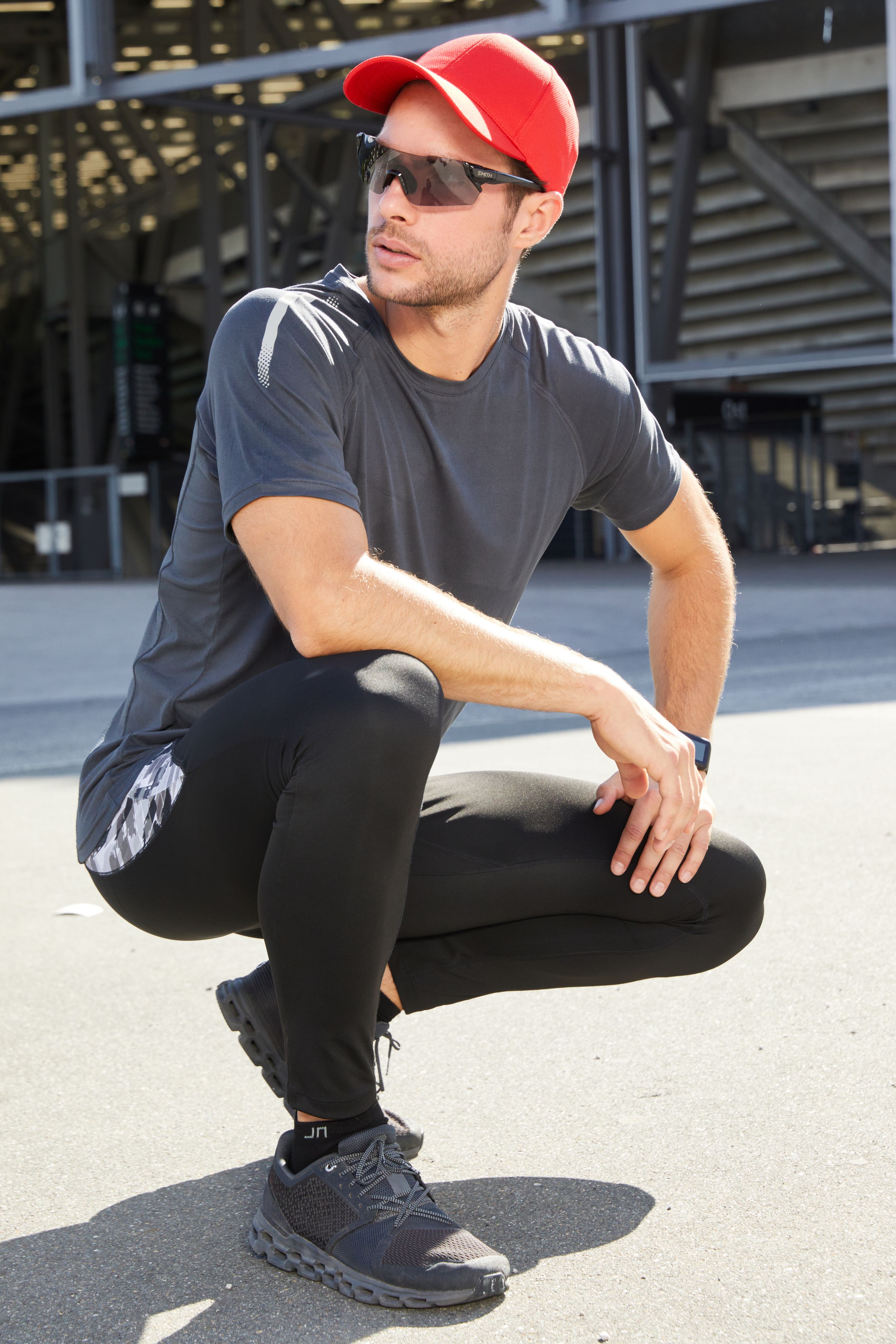 Herren Men's Sports-T Bright-red-Daiber