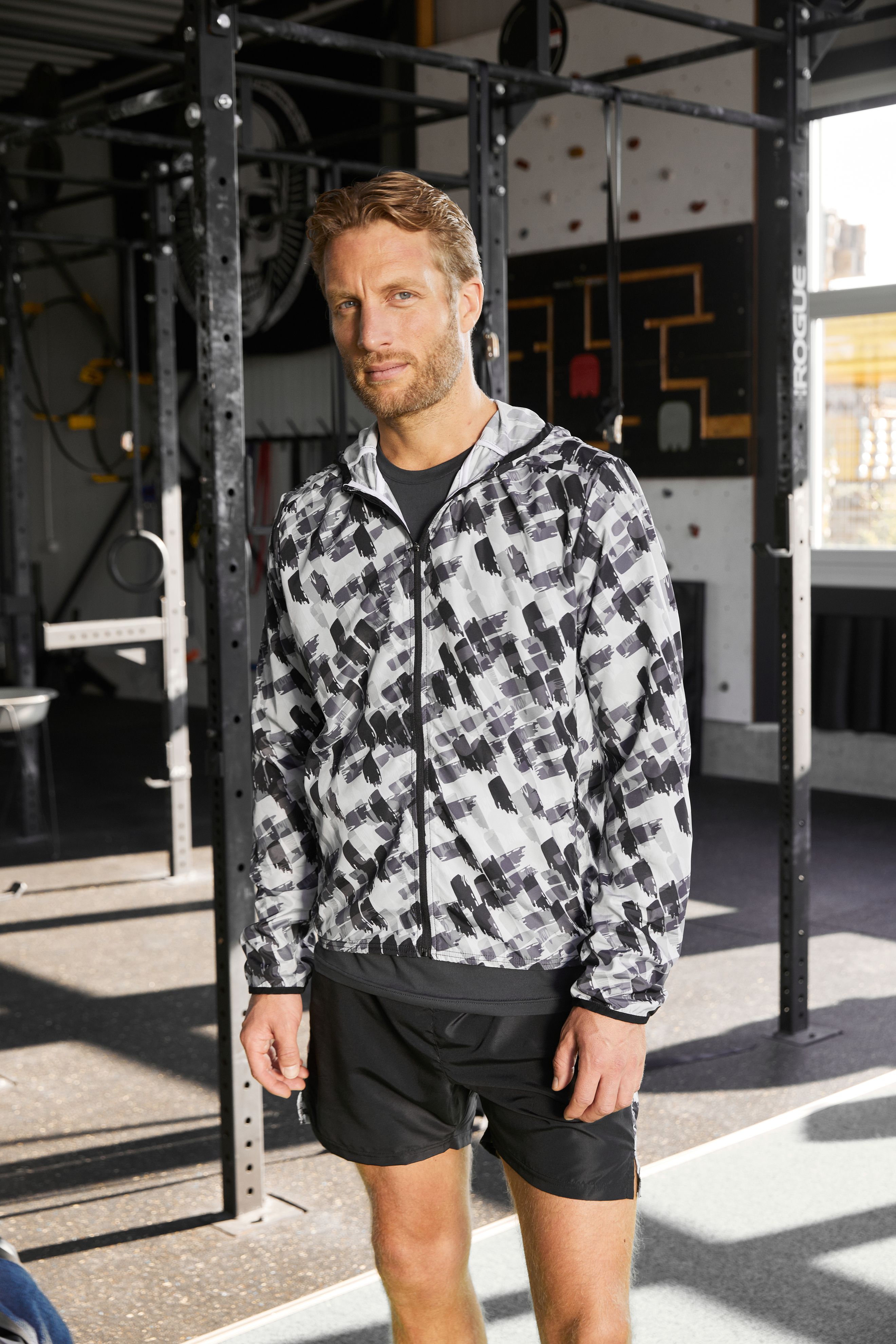 Herren Mens Sports Jacket Black Daiber