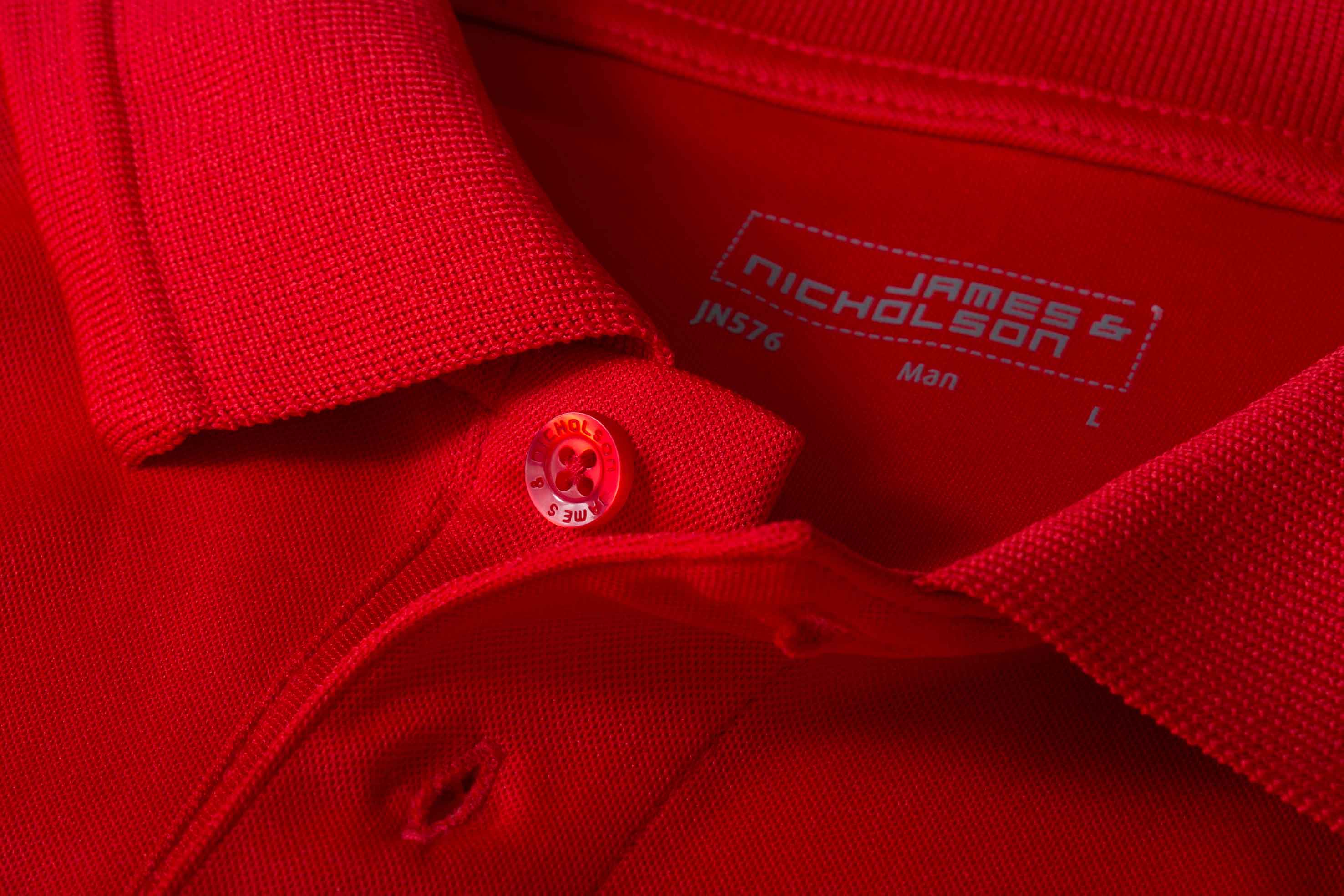 Herren Men's Active Polo Dark-orange-Daiber