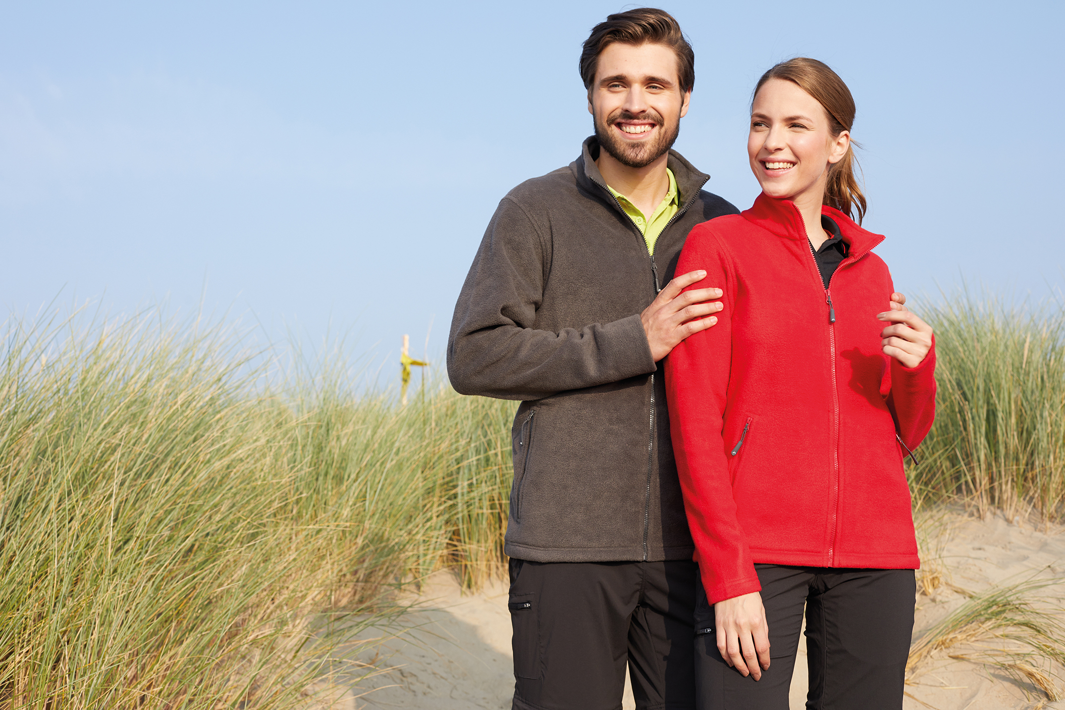 Men Men's Fleece Jacket Brown-Daiber