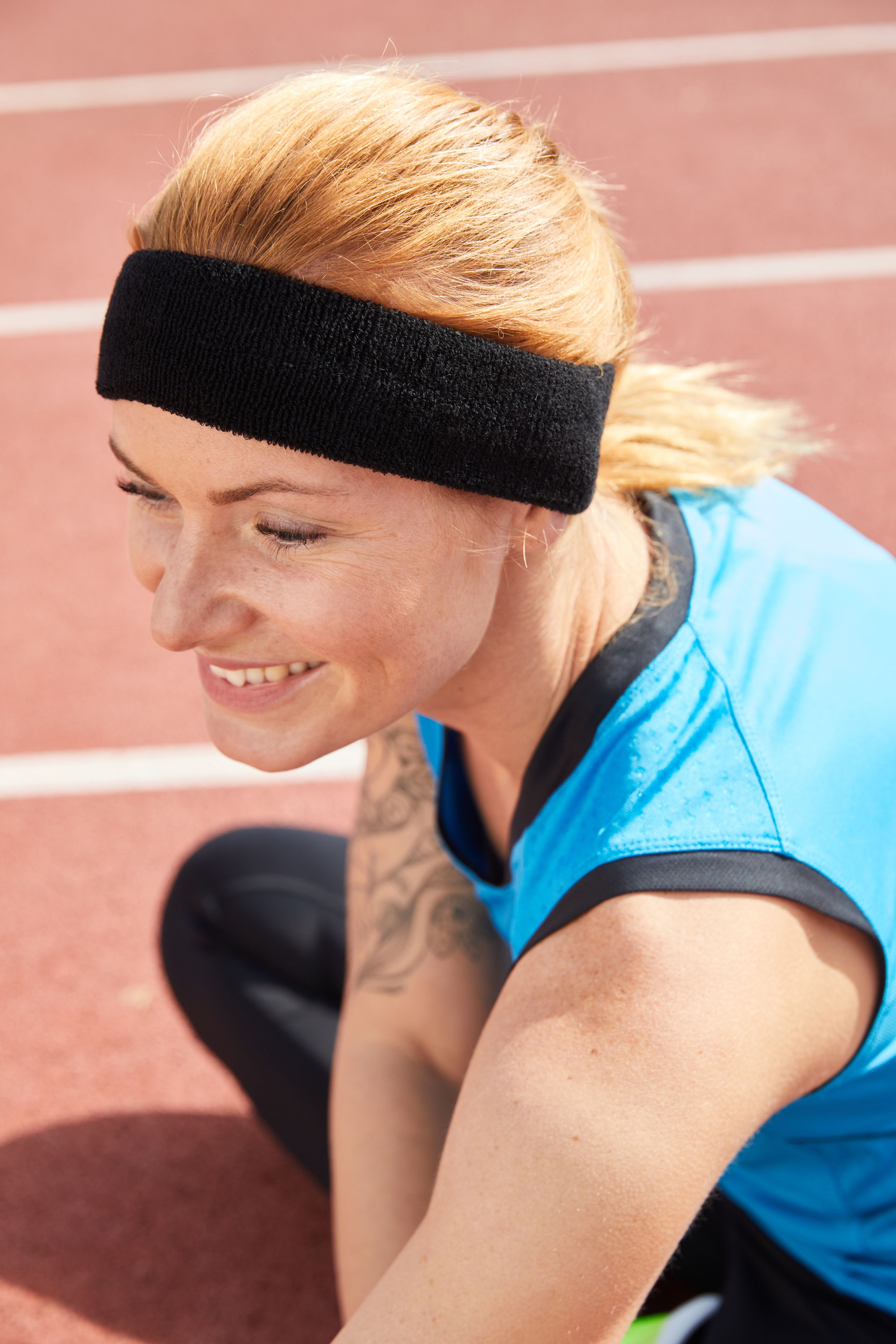 Unisex Terry Headband Royal-Daiber