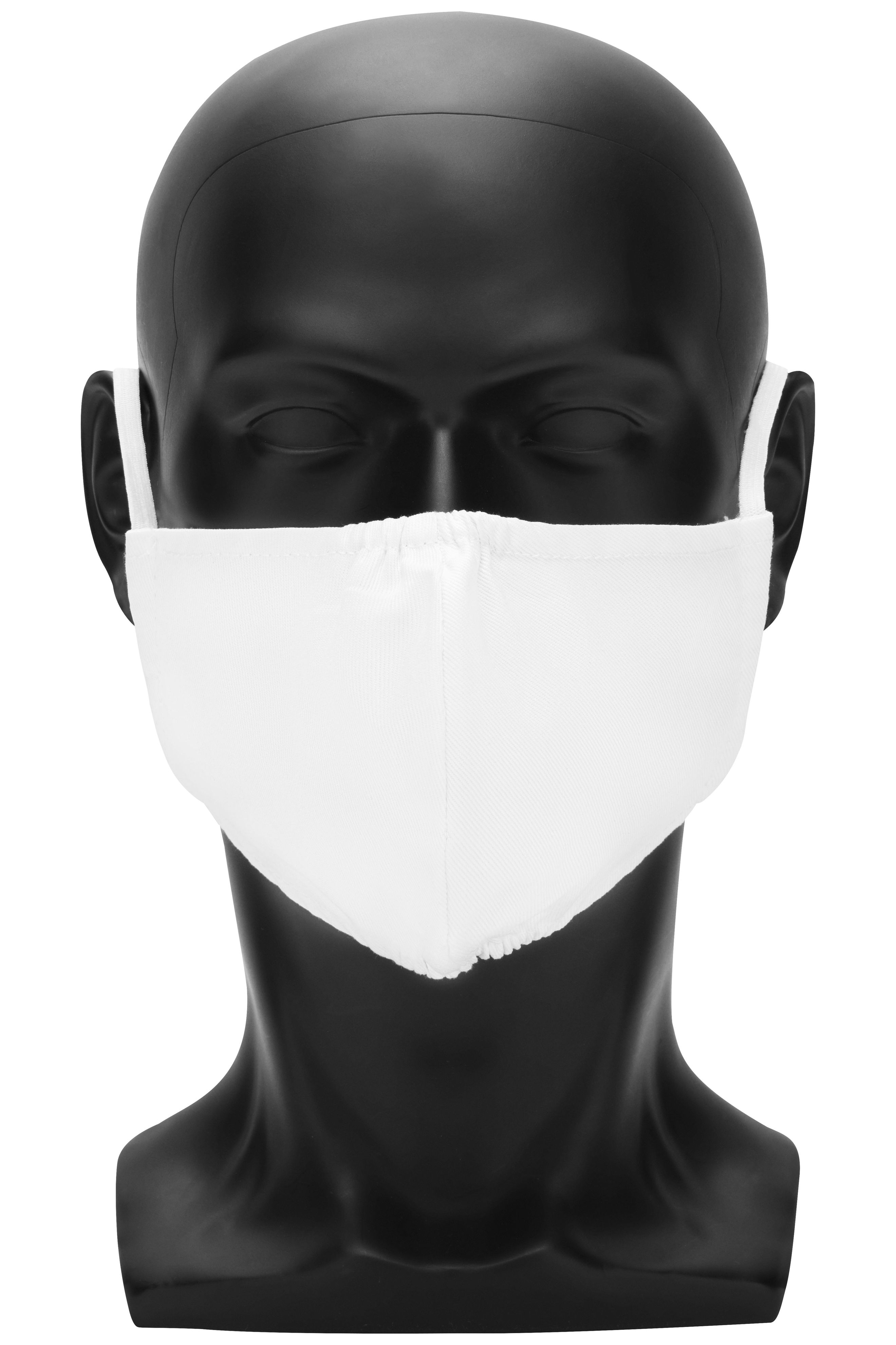 Unisex Face-Mask 3-D-Shaped Black-Daiber