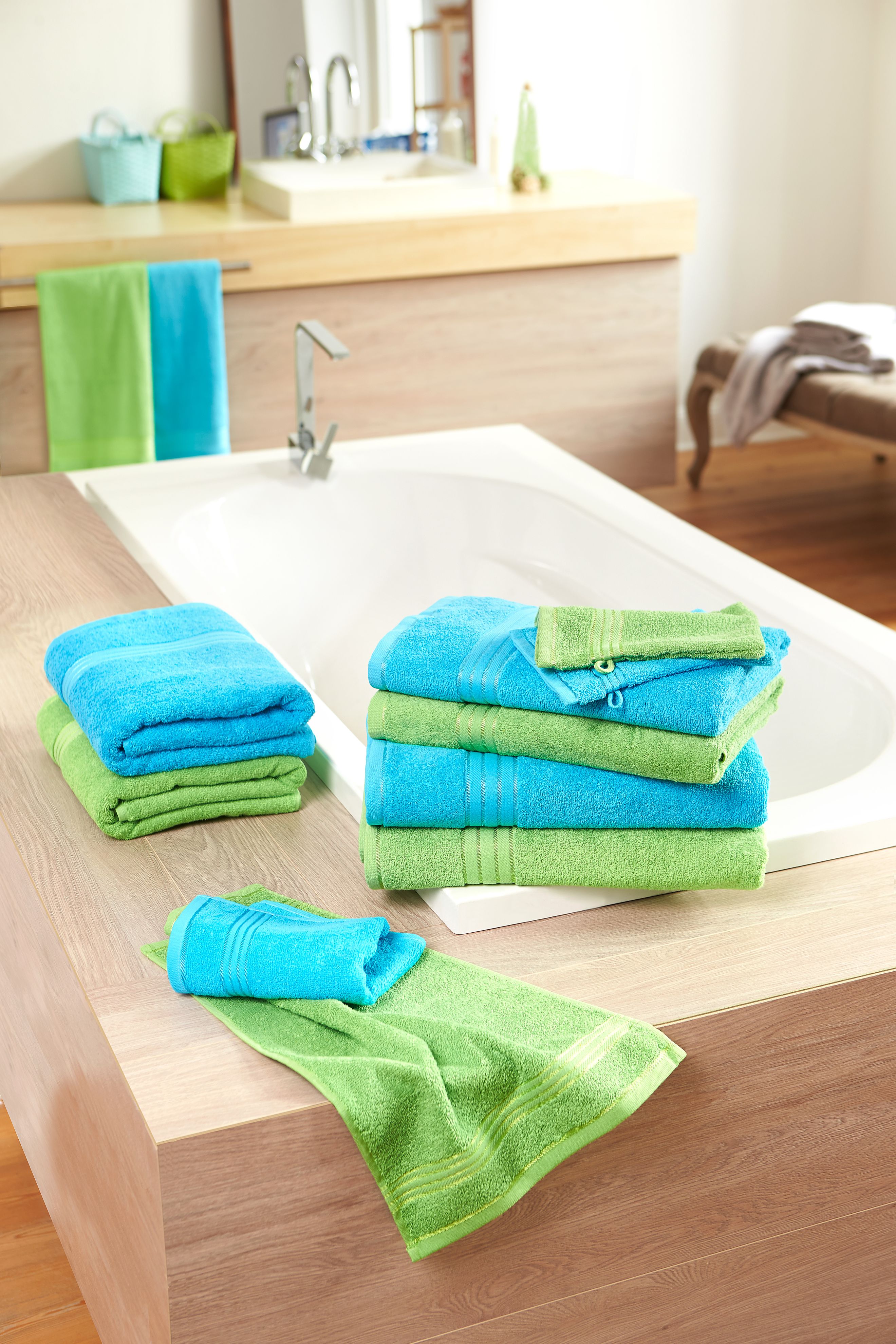 Unisex Sauna Sheet Lime-green-Daiber