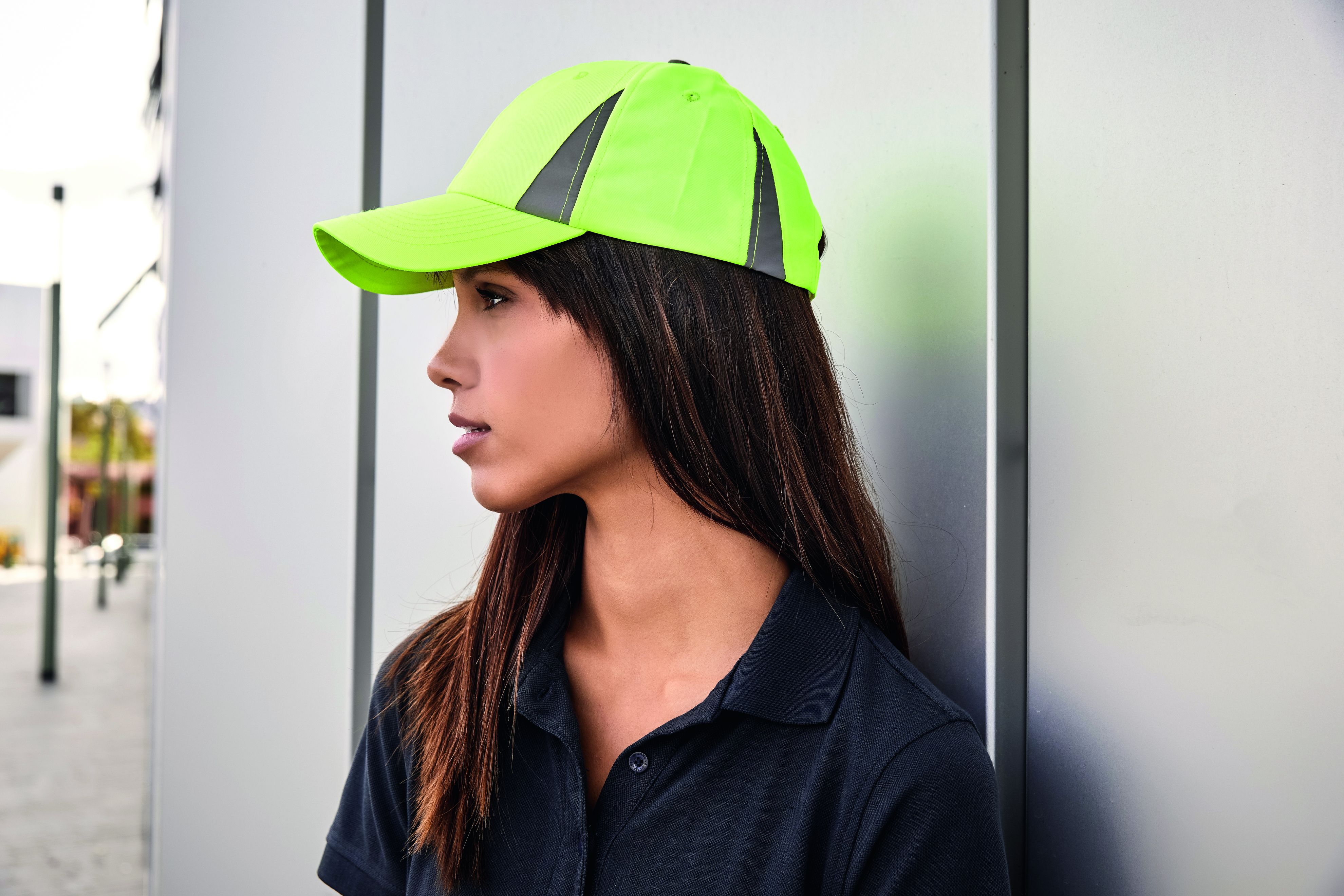 Unisex Safety Cap Neon-yellow-Daiber