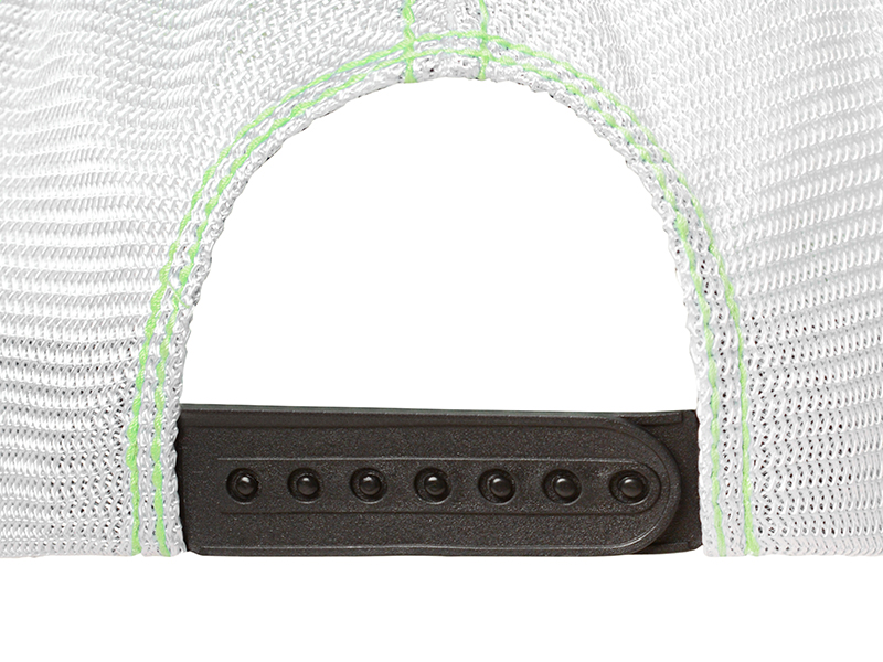 Unisex 6 Panel Mesh Cap Black/turquoise/white-Daiber