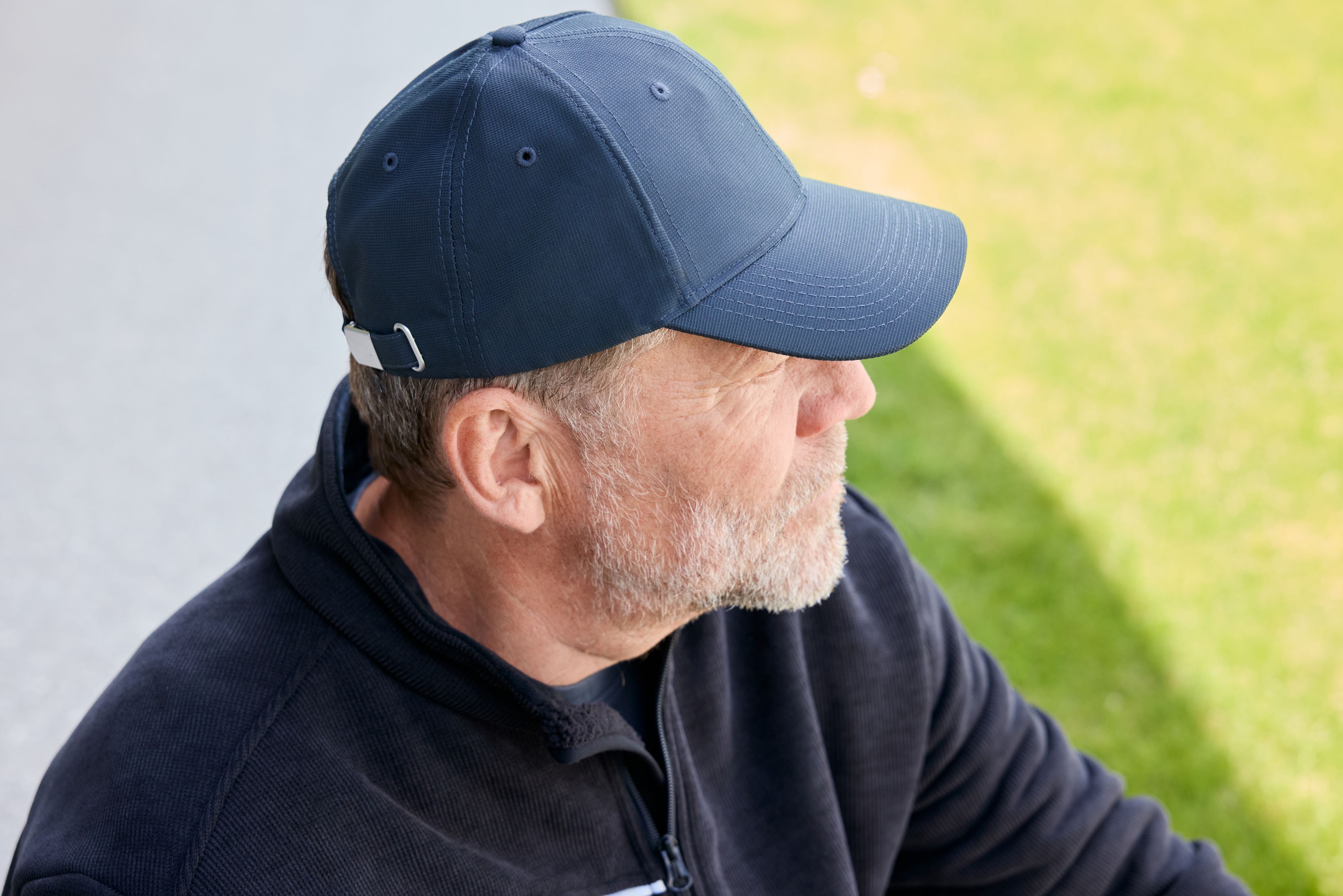 Unisex 6 Panel Workwear Cap - COLOR - Red-Daiber