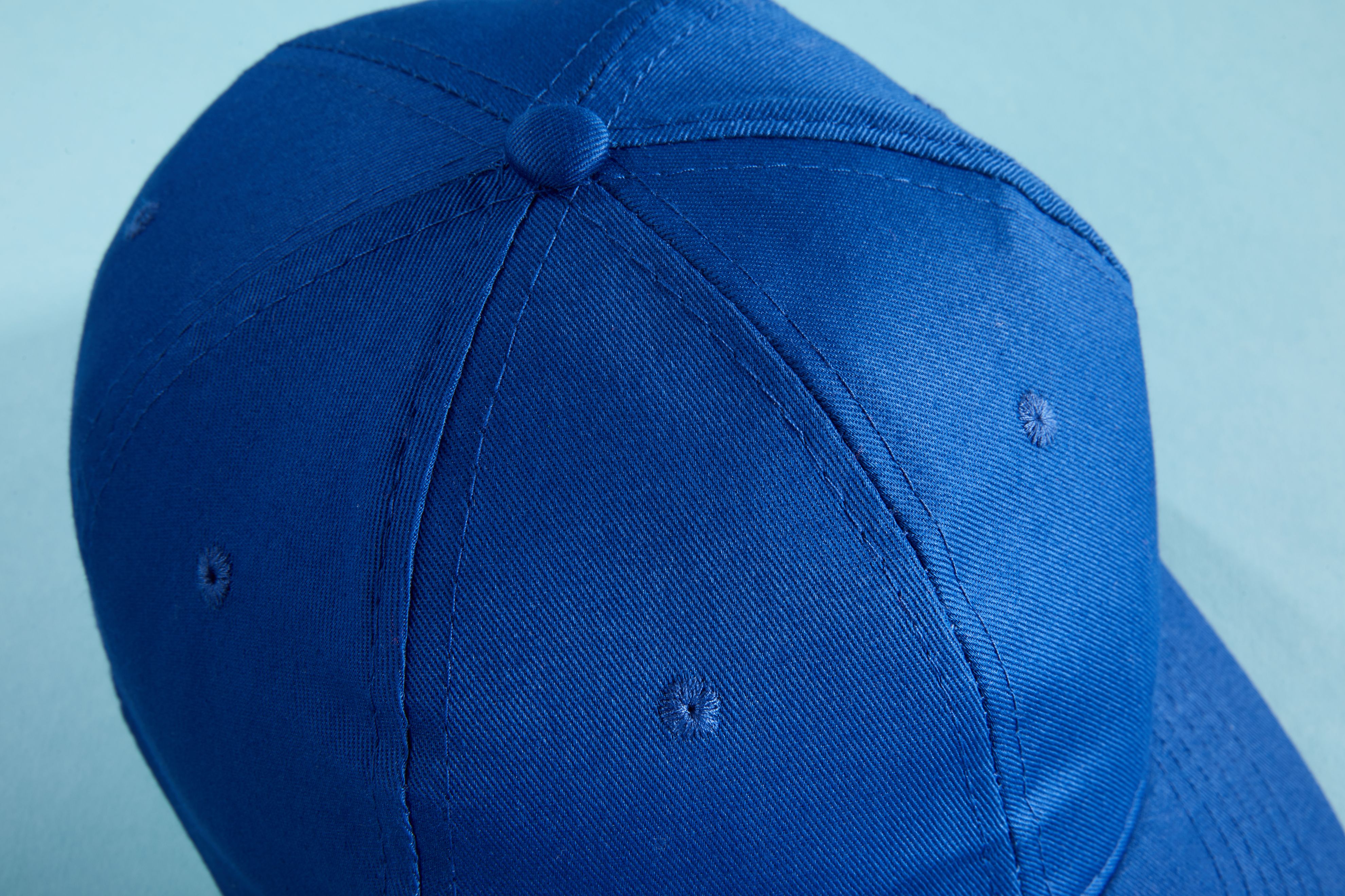 Unisex 6 Panel Cap Bio Cotton Black-Daiber