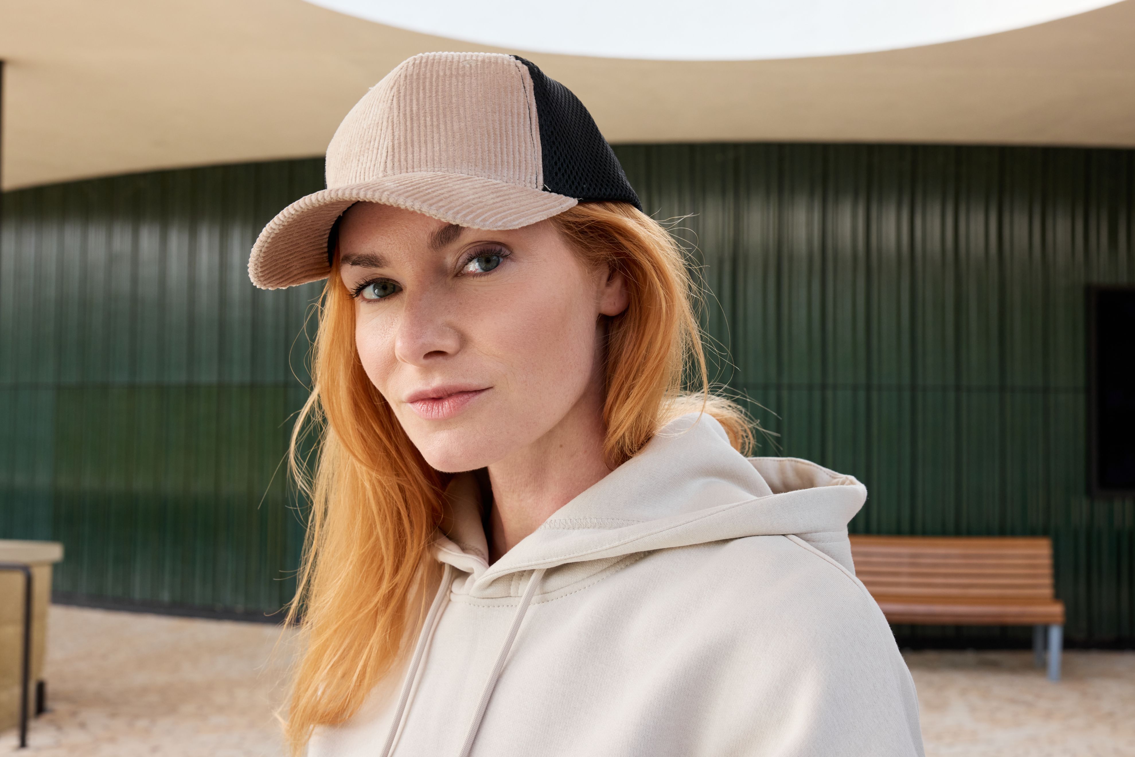 Unisex 6 Panel Cord Mesh Cap Navy/navy-Daiber