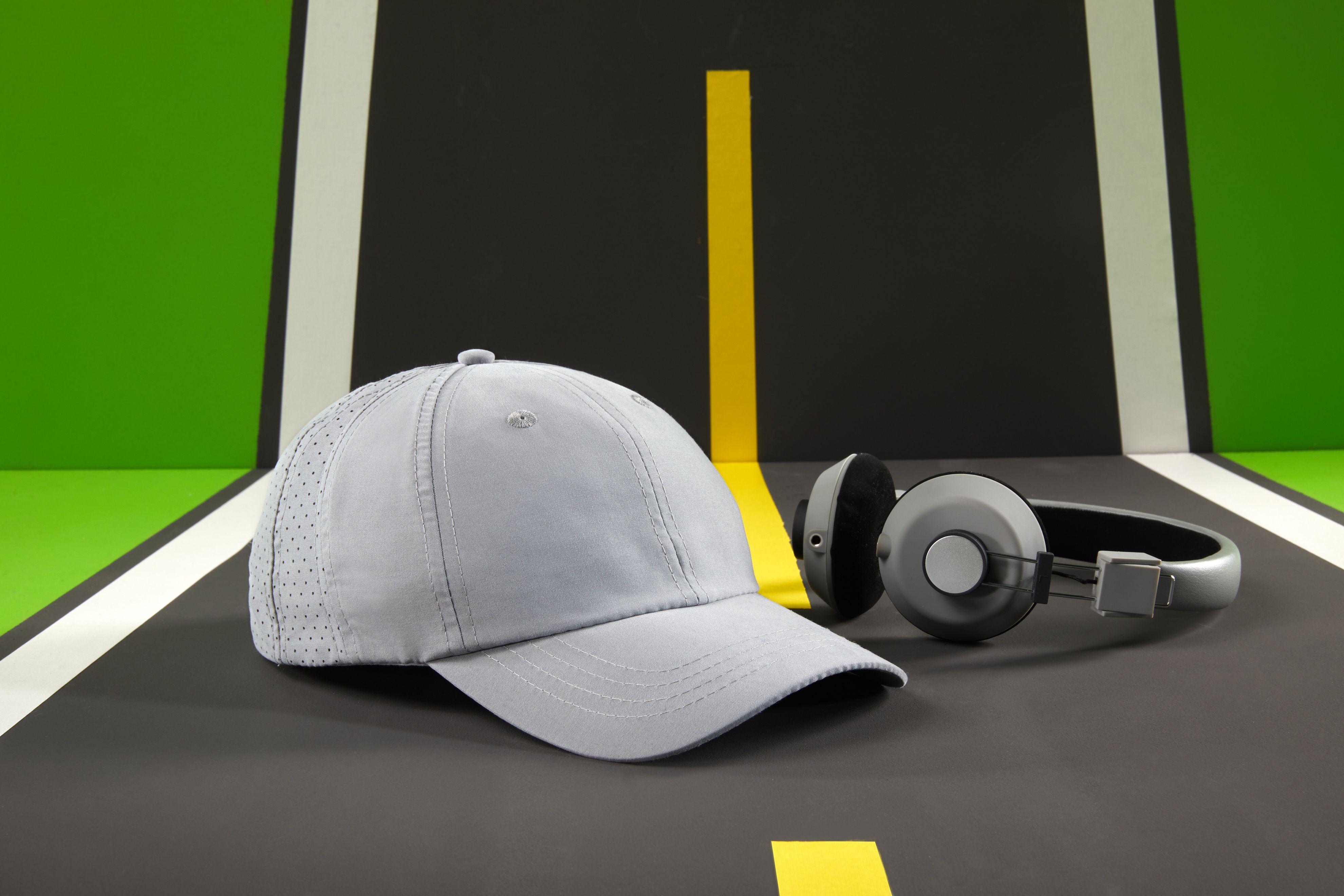 Unisex Laser Cut Cap Black-Daiber