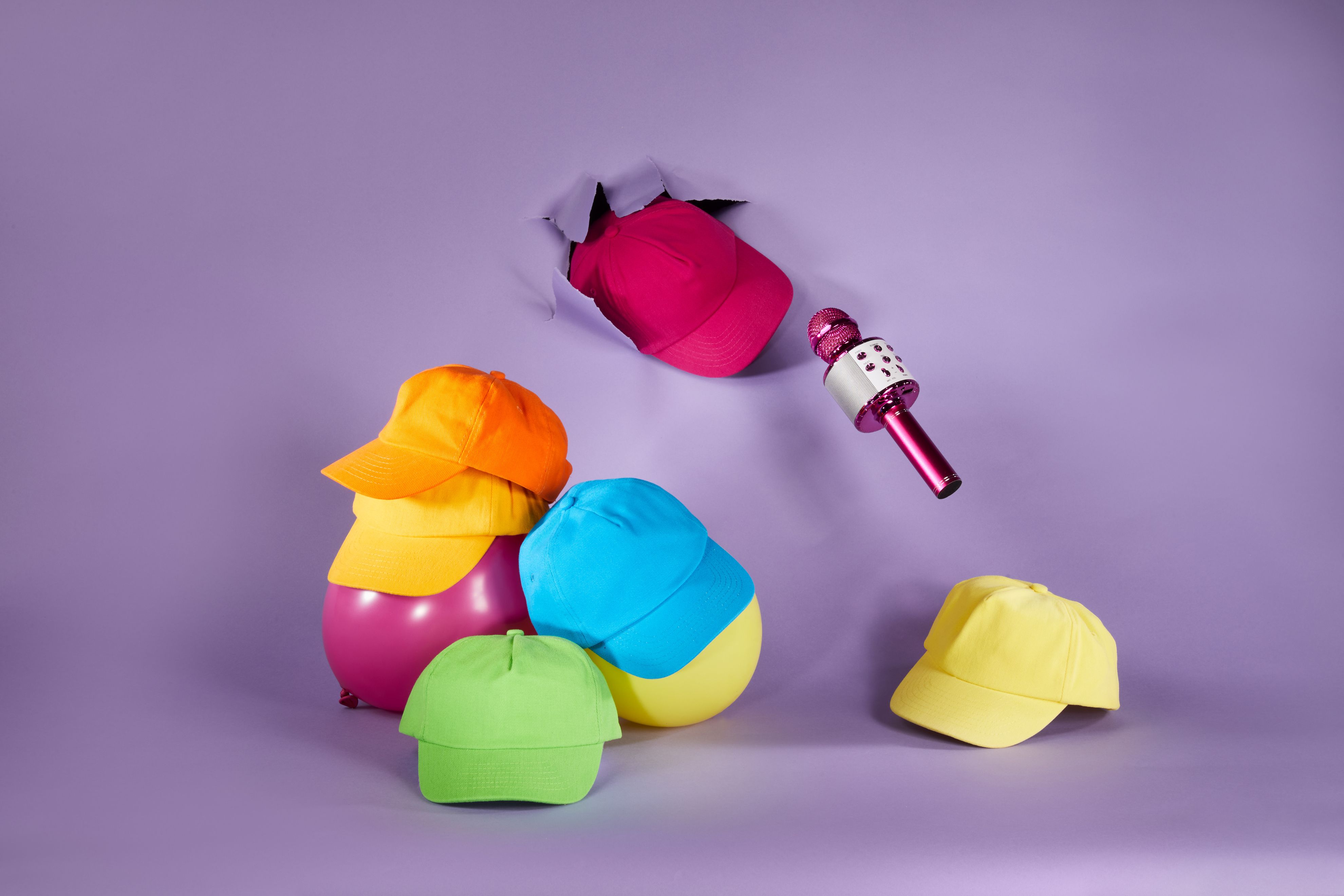 Kinder 5 Panel Kids' Cap White-Daiber