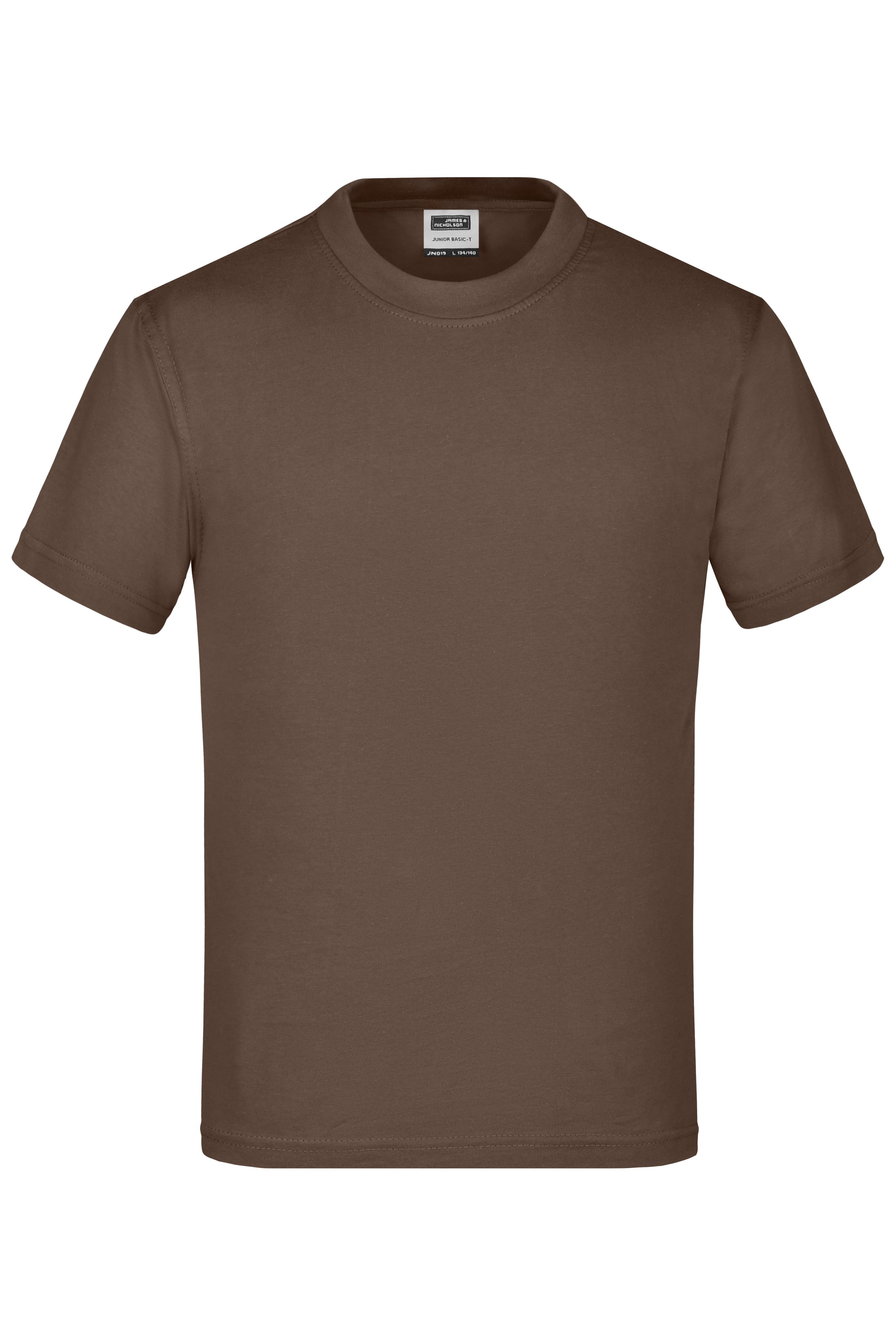 Enfant Tee-shirt enfant manches courtes Marron-Daiber Enfant Tee-shirt enfant manches courtes Marron-Daiber