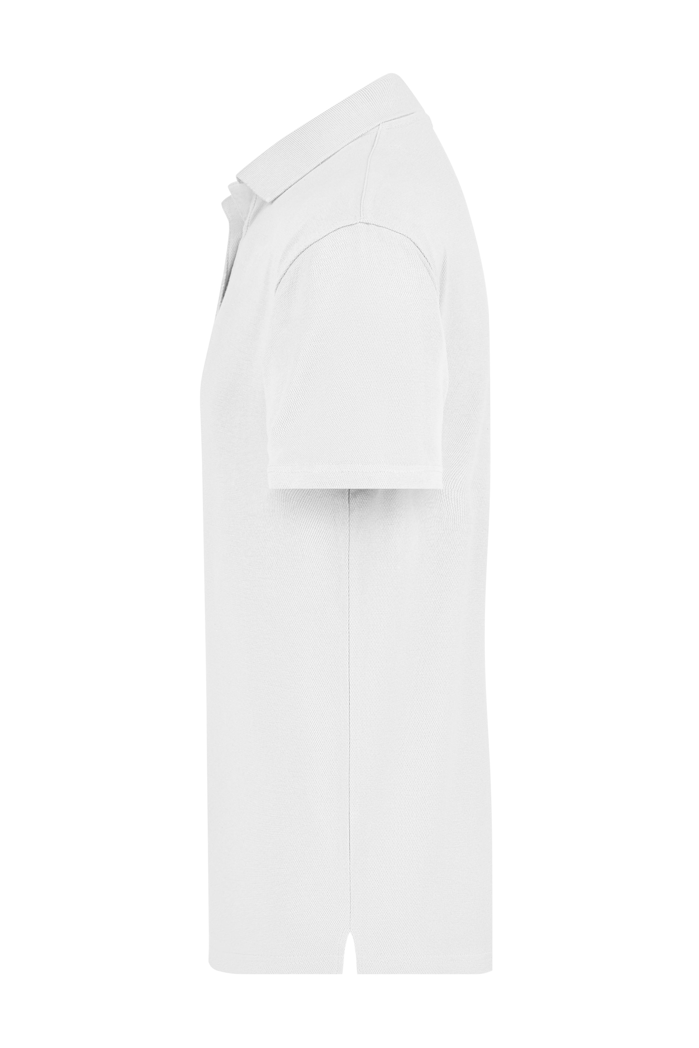 Herren Function Polo White-Daiber