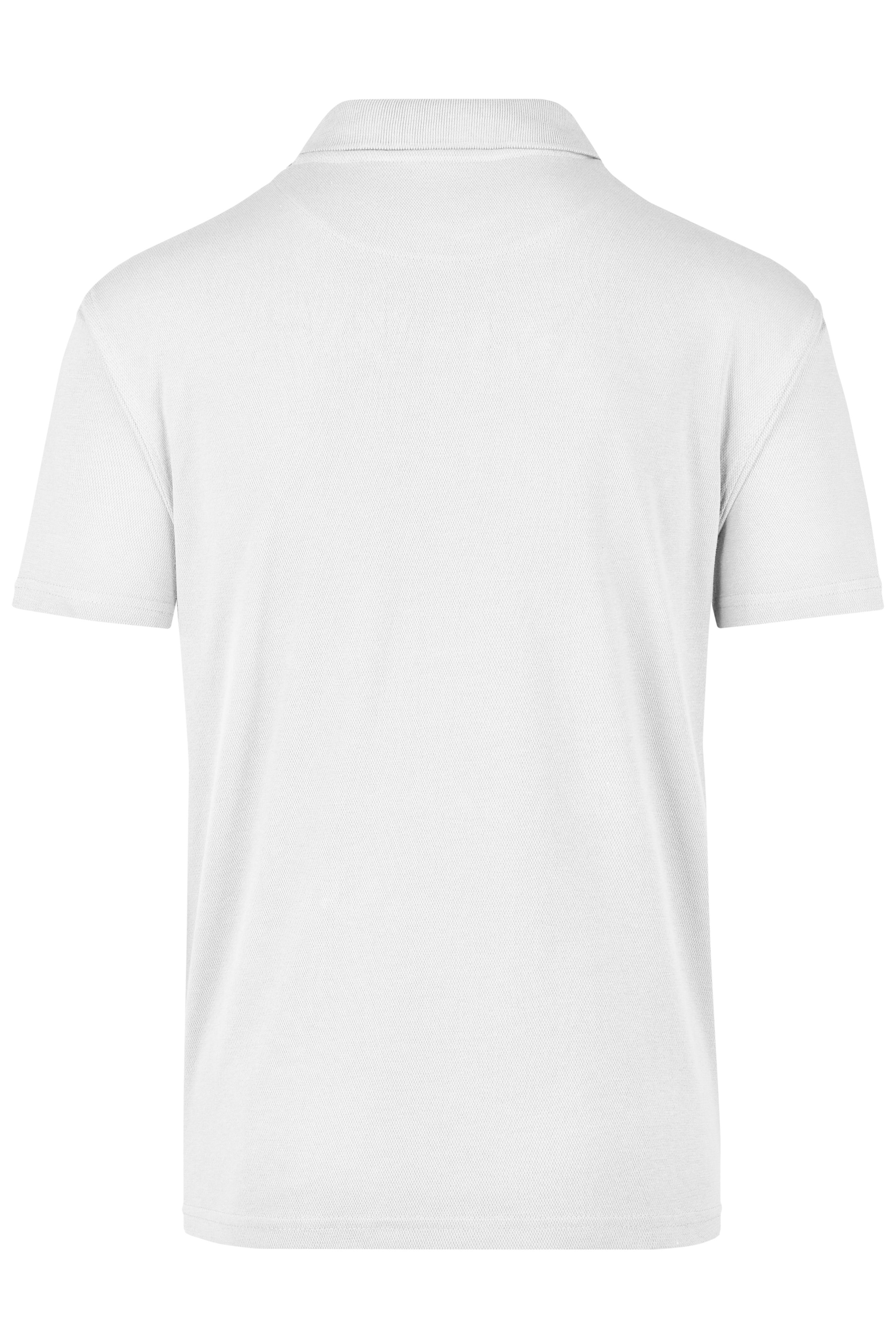 Men Function Polo White-Daiber