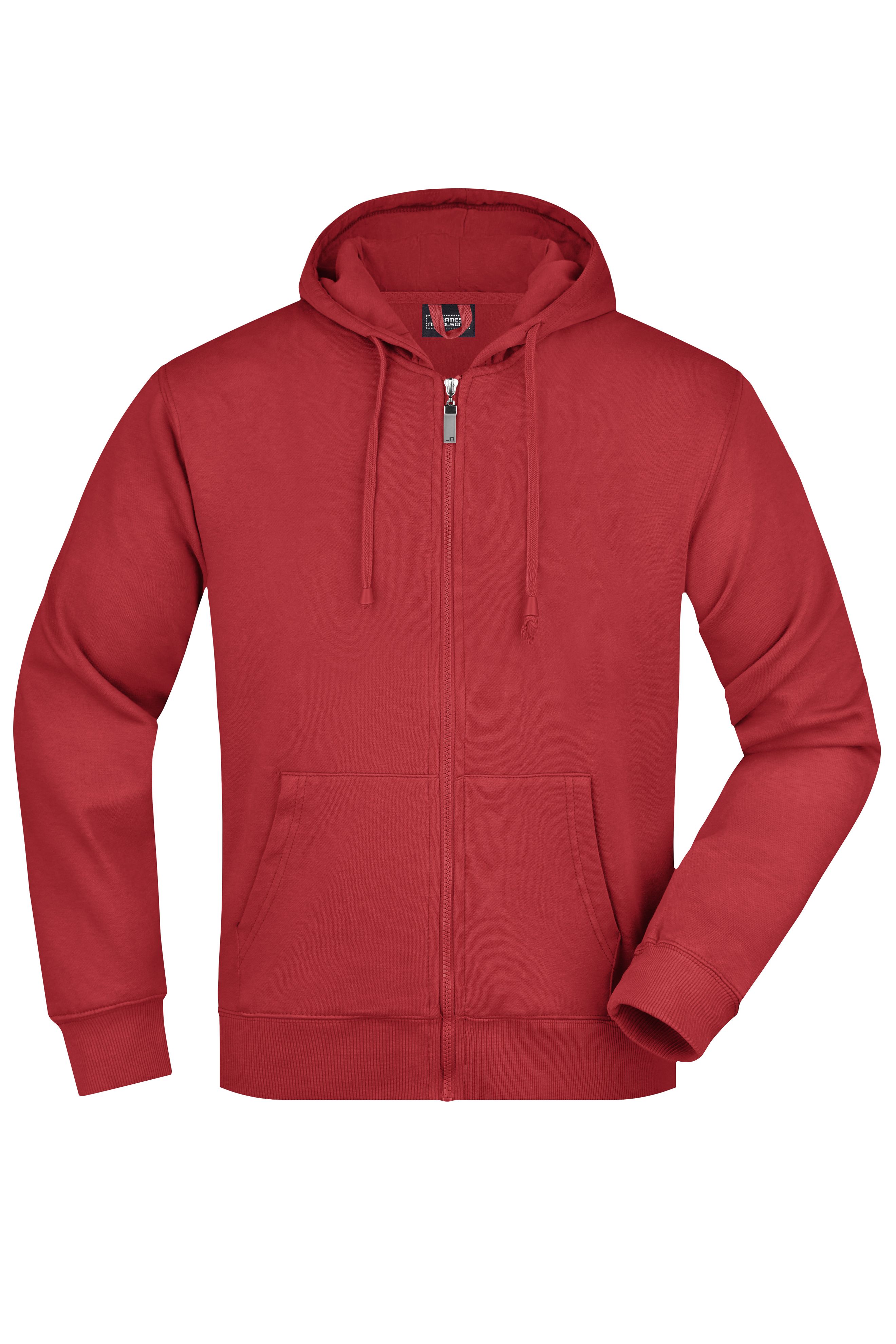 Homme Sweat-shirt capuche homme Rouge-Daiber
