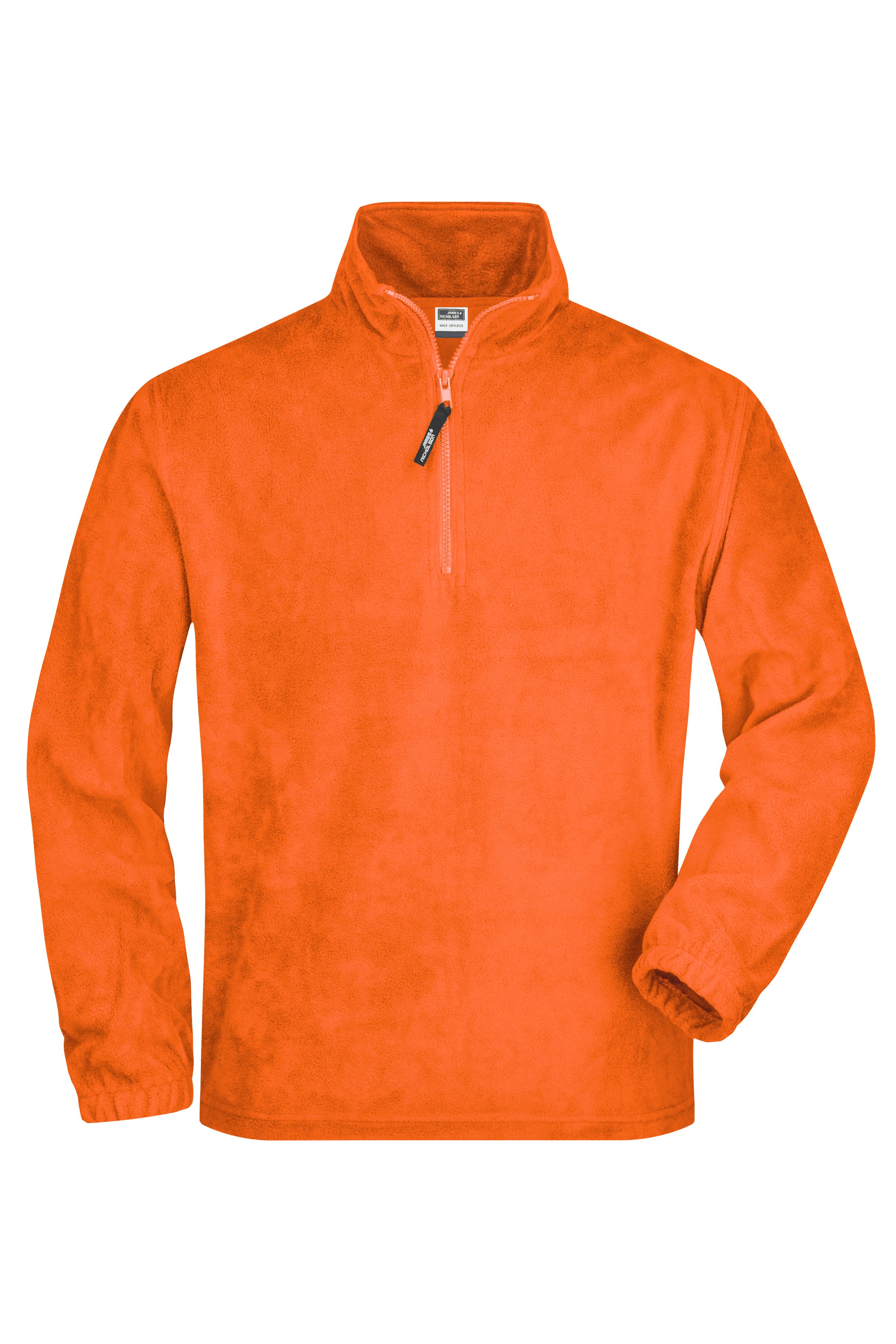 Unisex Half-Zip Fleece Orange-Daiber