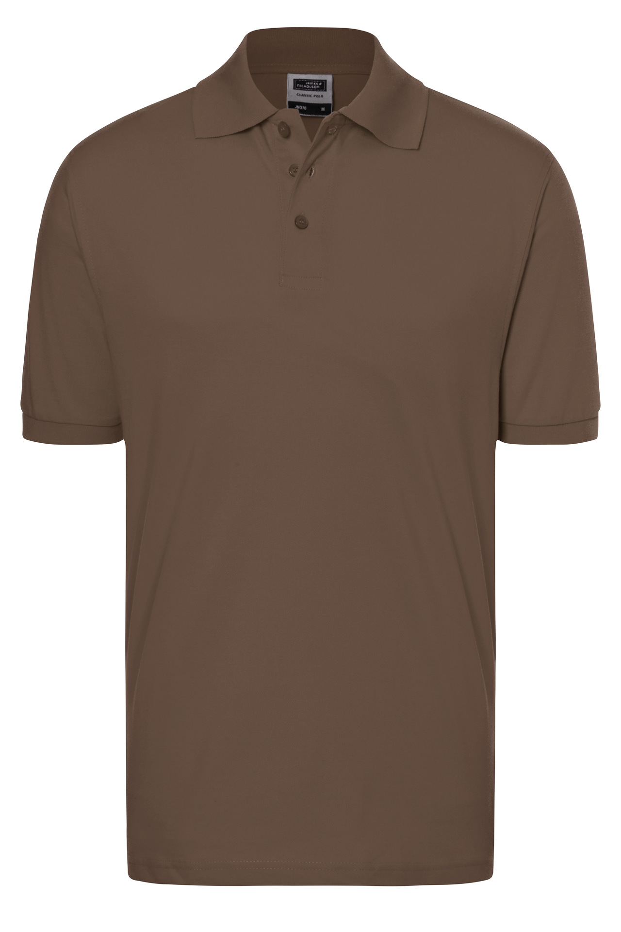 Men Classic Polo Brown-Daiber