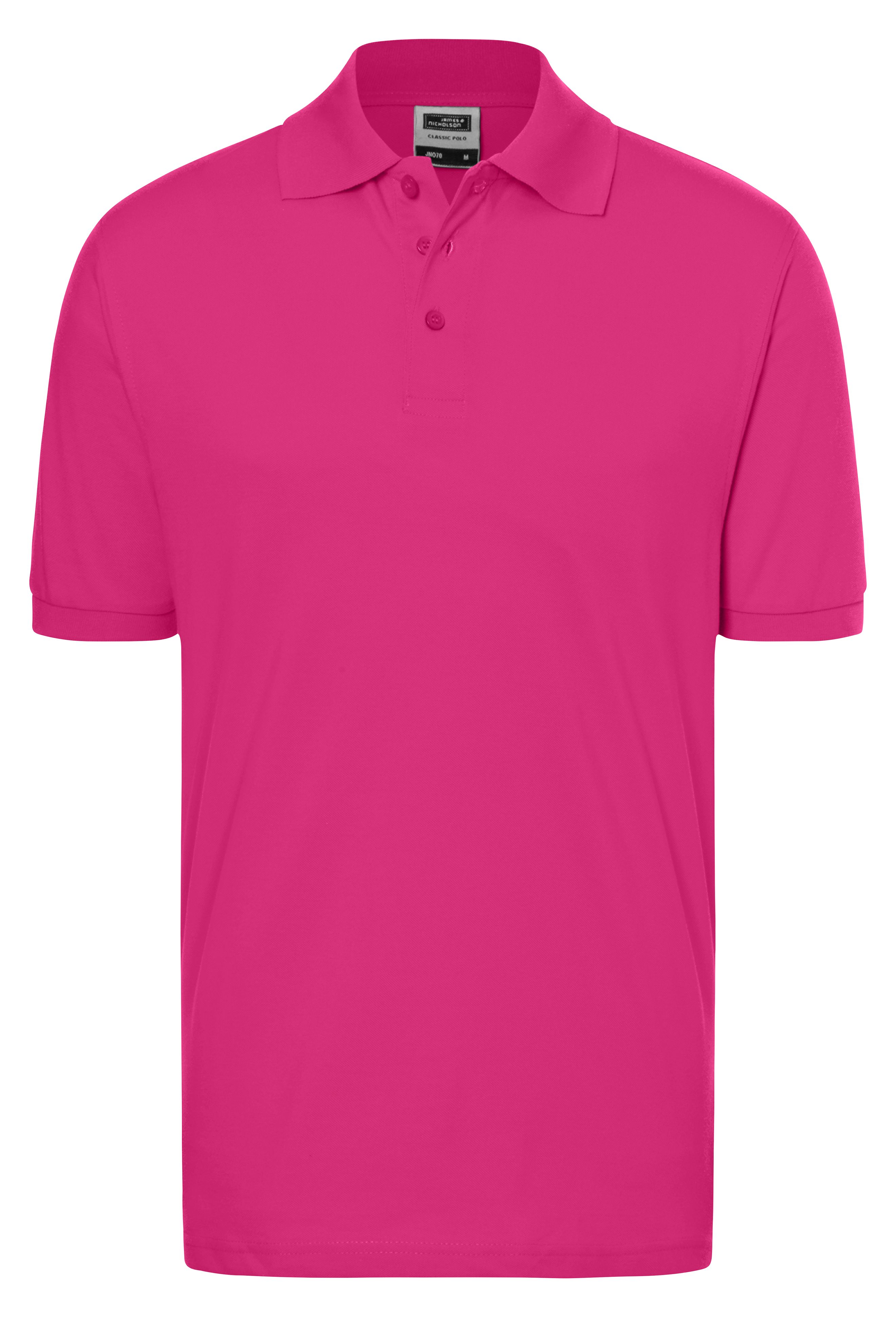 Herren Classic Polo Pink-Daiber