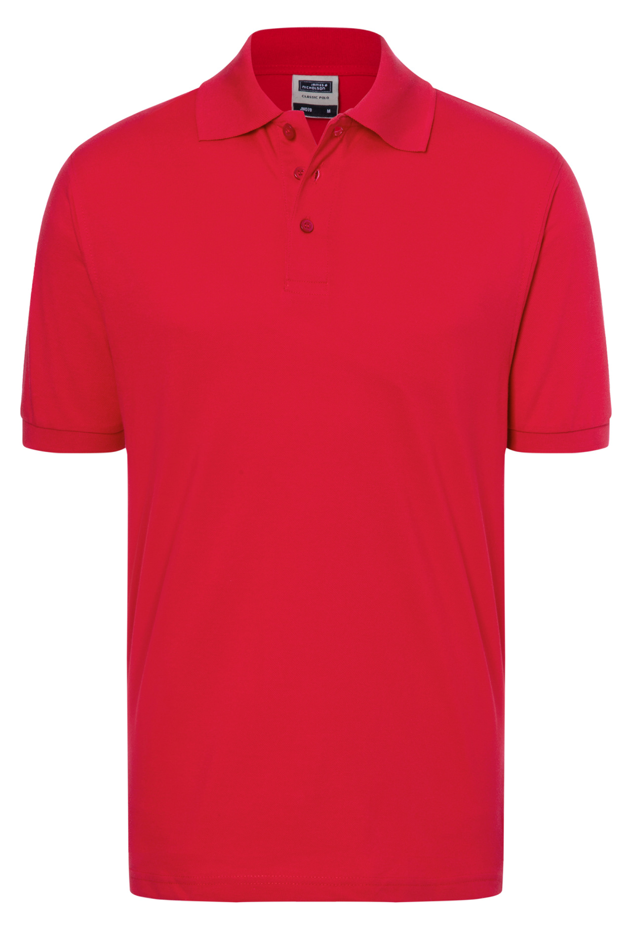 Men Classic Polo Red-Daiber