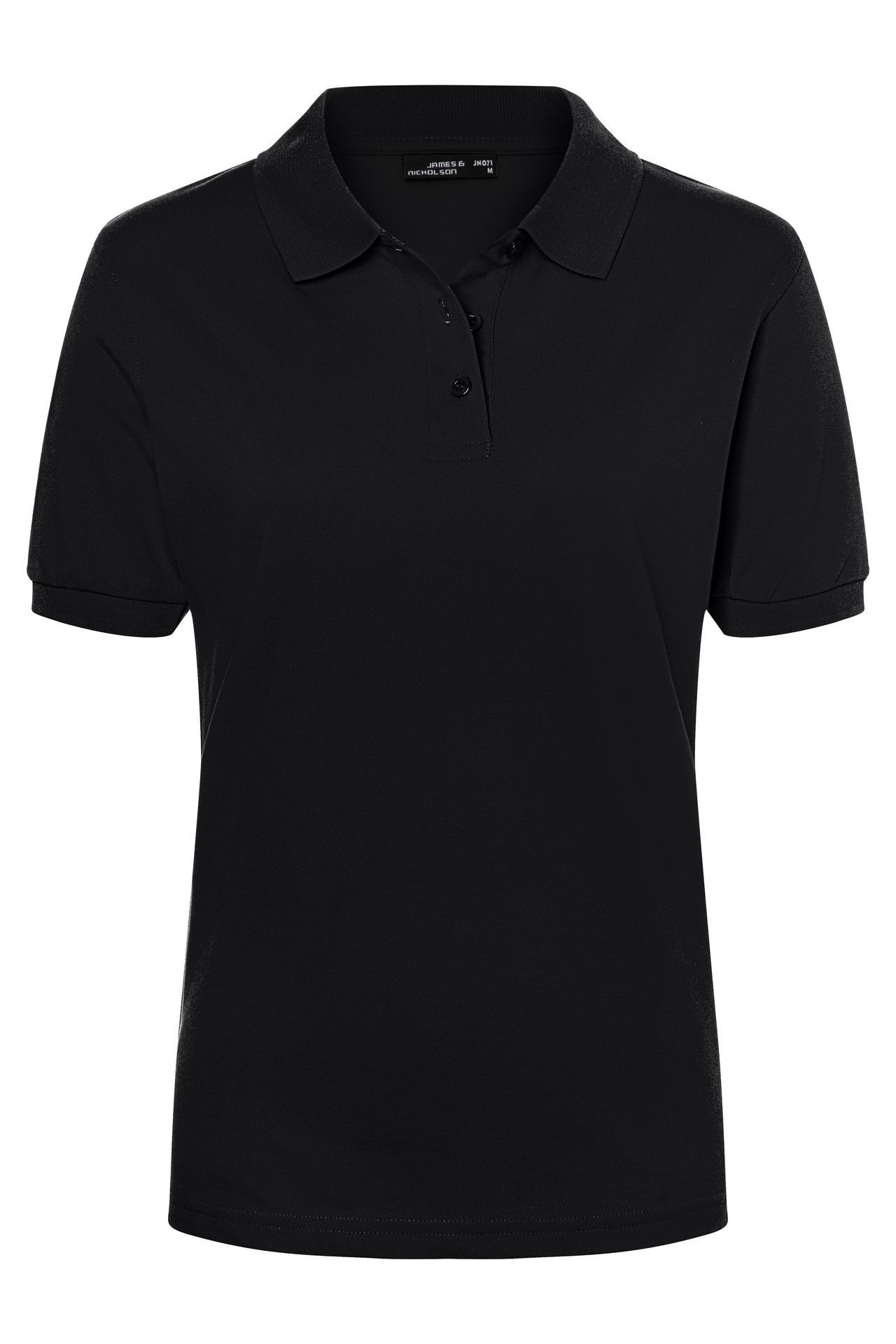 Damen Classic Polo Ladies Black-Daiber
