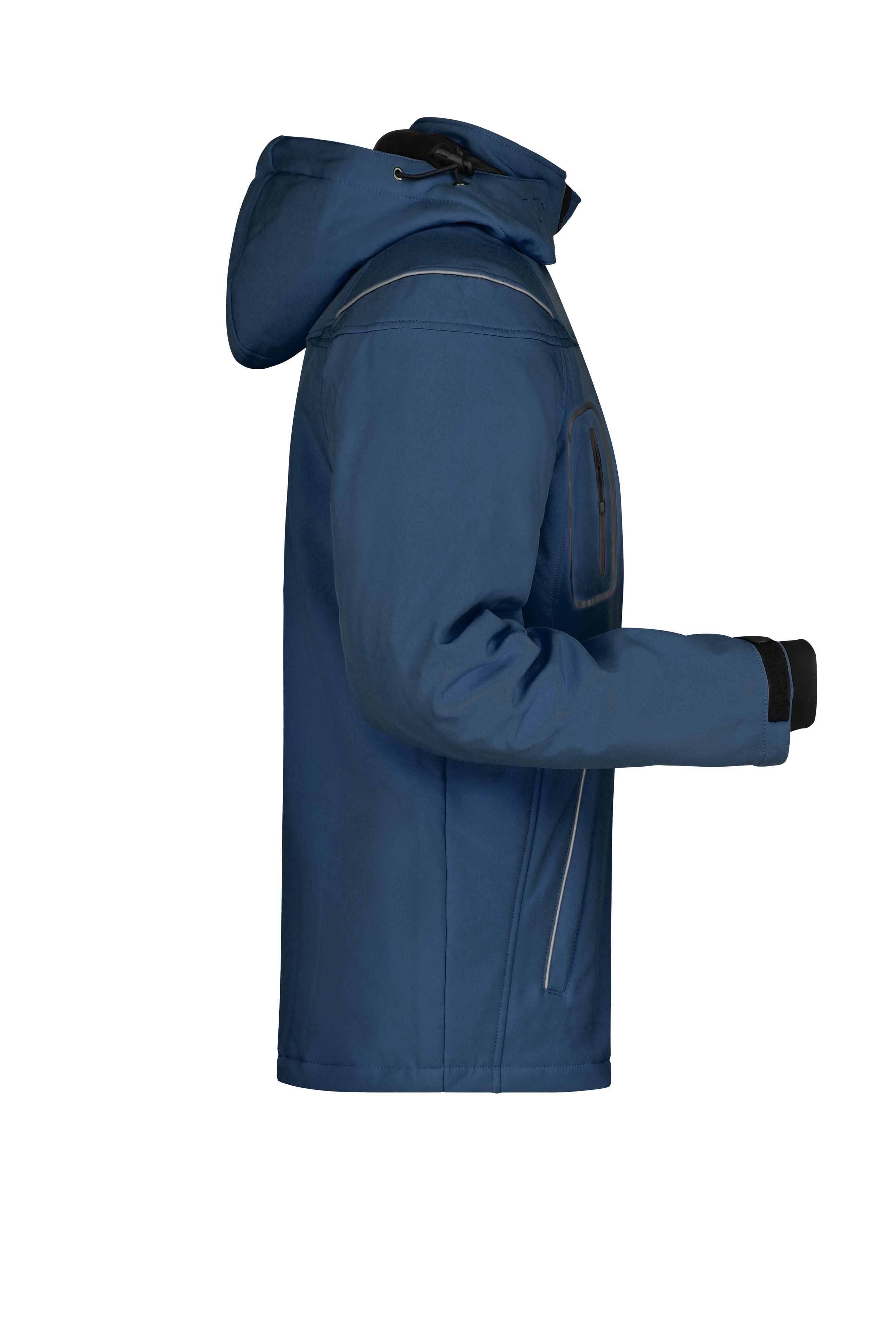 Men Men's Winter Softshell Jacket Navy-Daiber