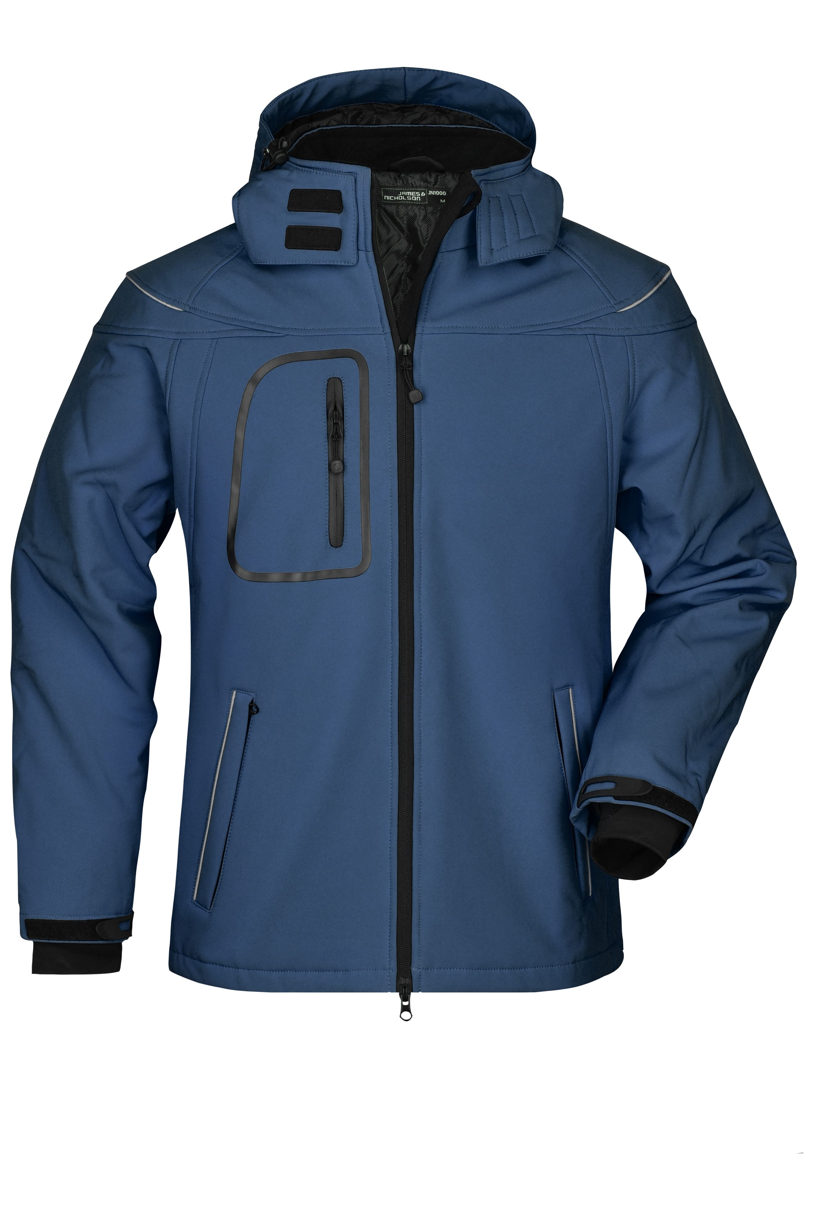 Men Men's Winter Softshell Jacket Navy-Daiber