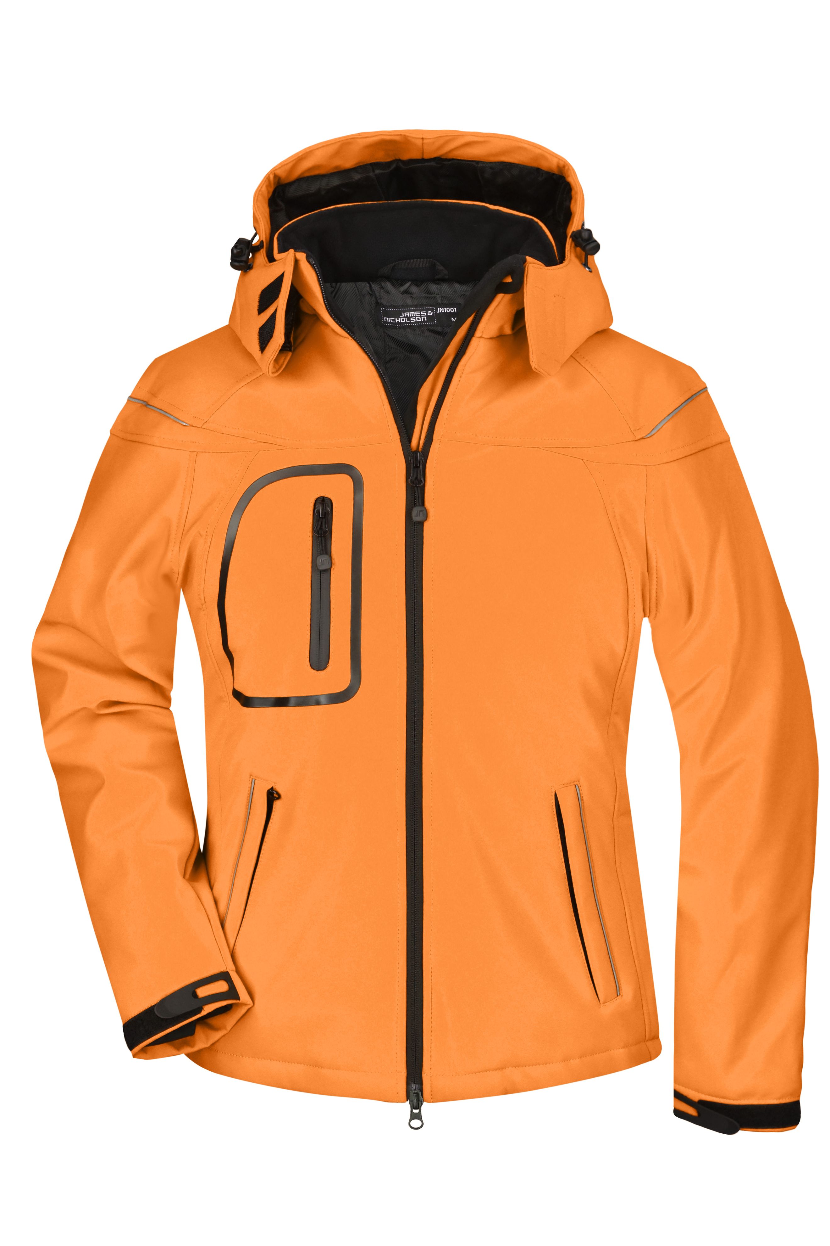 Ladies Ladies' Winter Softshell Jacket Orange-Daiber