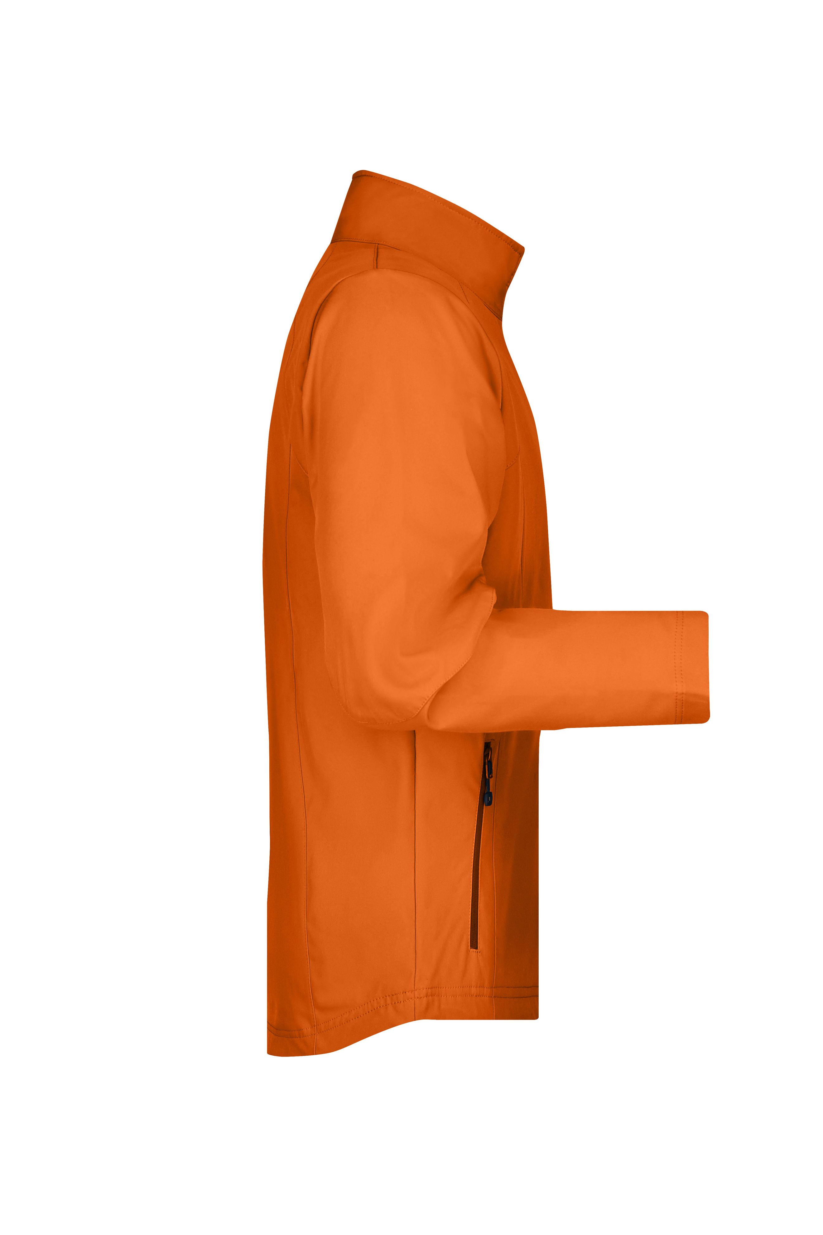 Men Men's Softshell Jacket Orange-Daiber