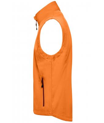 Men Men's Softshell Vest Orange-Daiber