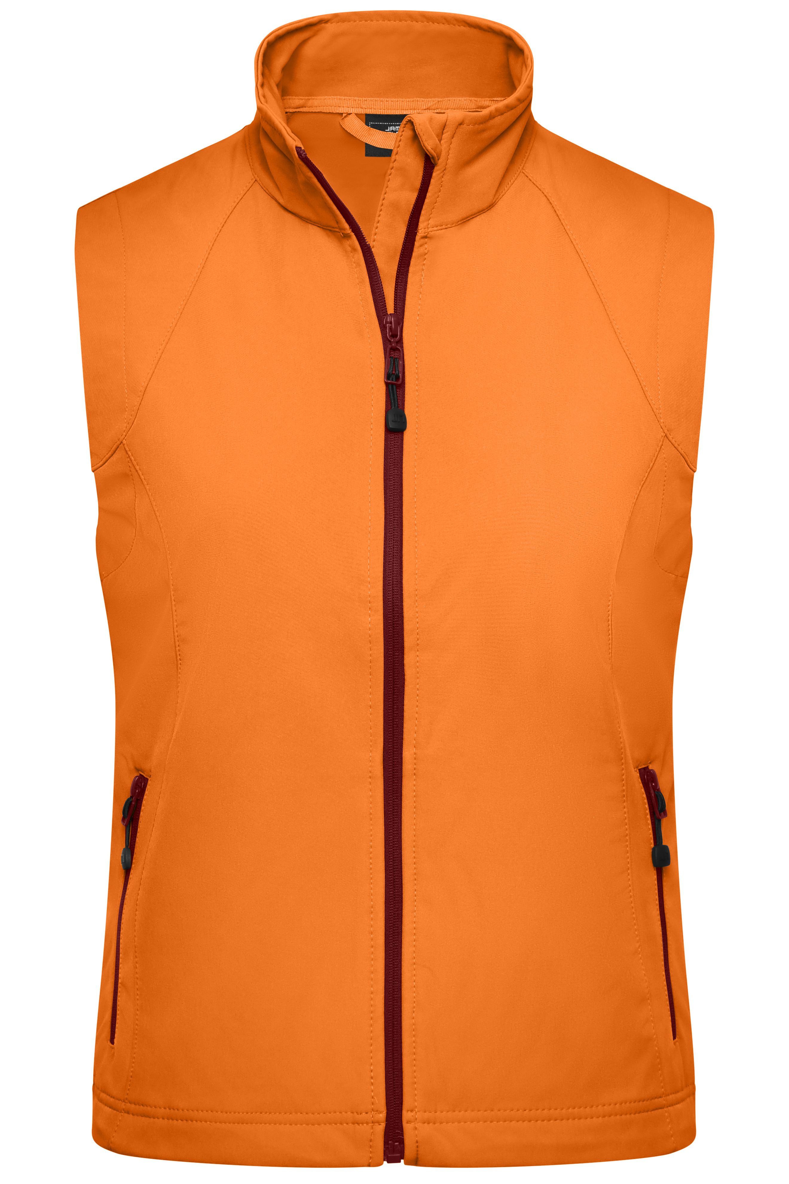 Damen Ladies' Softshell Vest Orange-Daiber