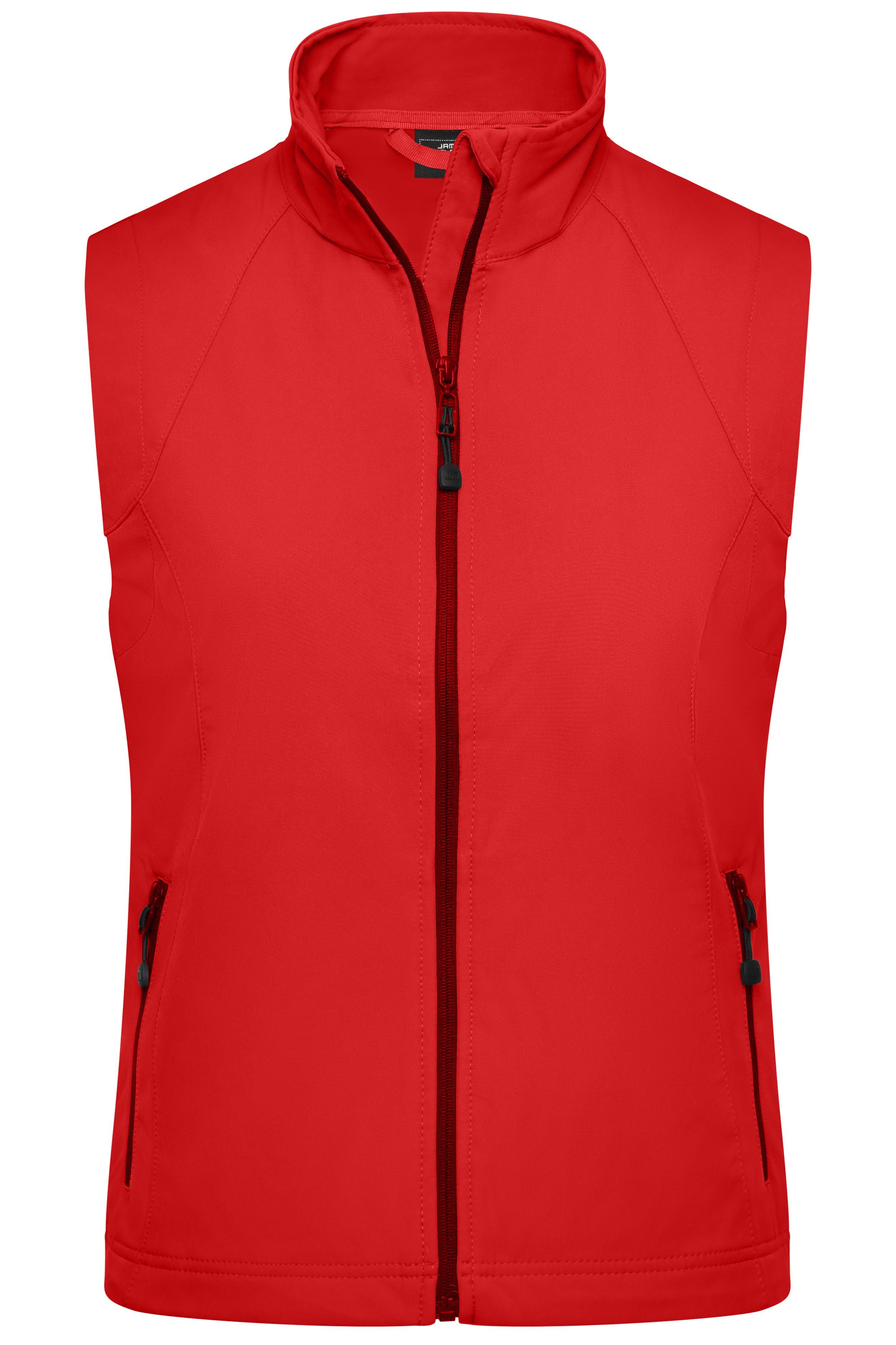 Ladies Ladies' Softshell Vest Red-Daiber