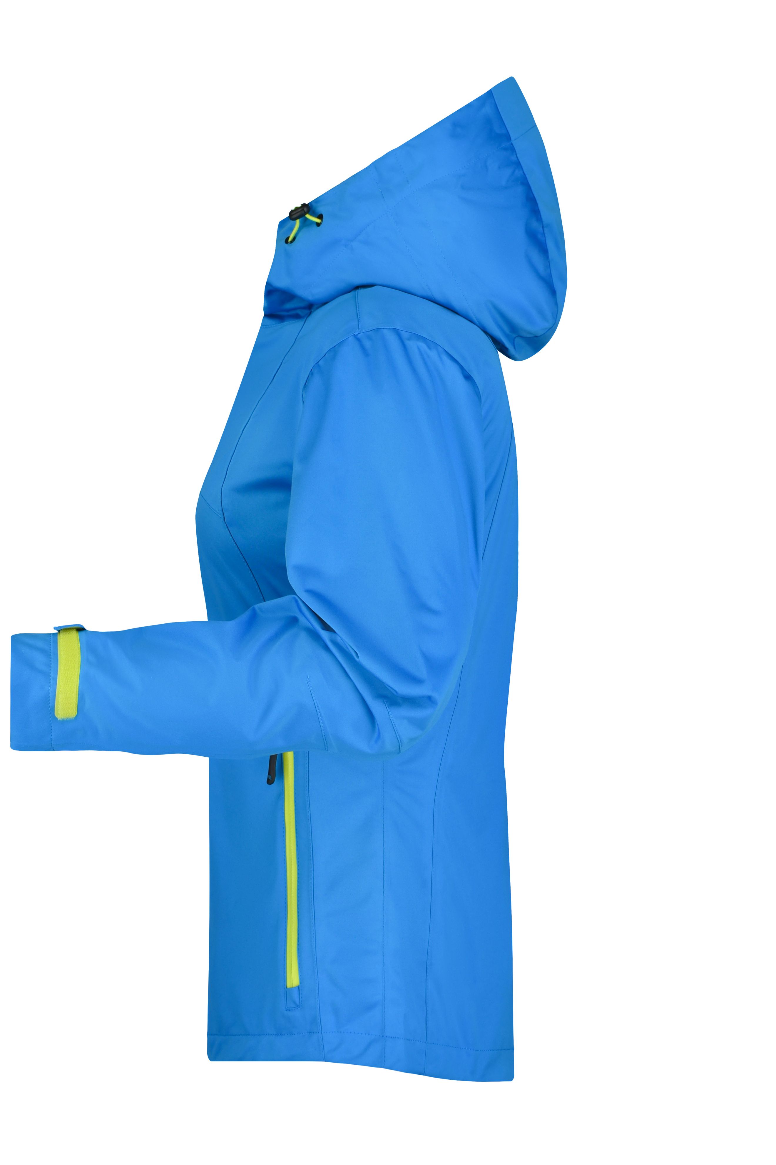 Ladies Ladies' Outdoor Jacket Aqua/acid-yellow-Daiber