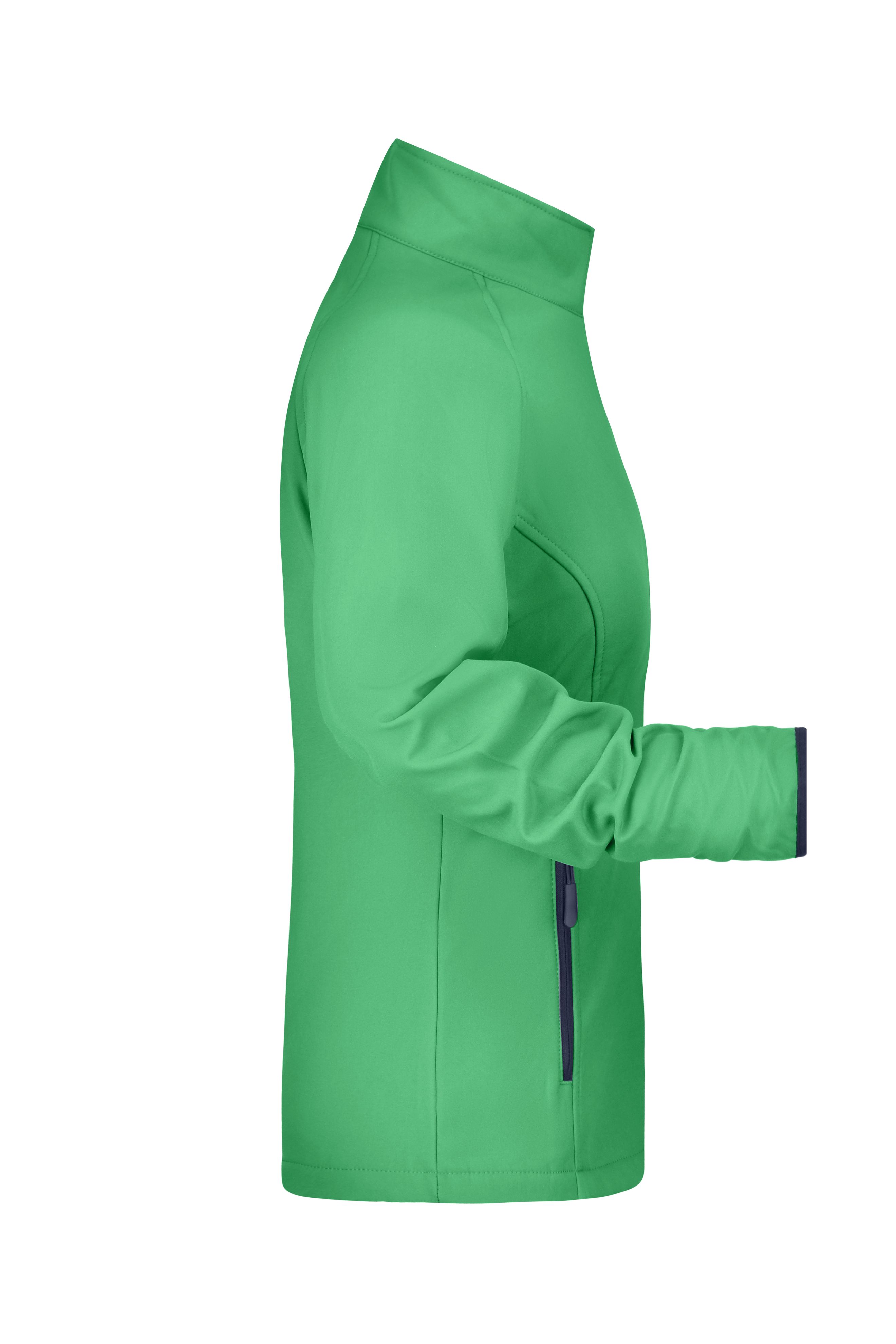 Ladies Ladies' Promo Softshell Jacket Green/navy-Daiber