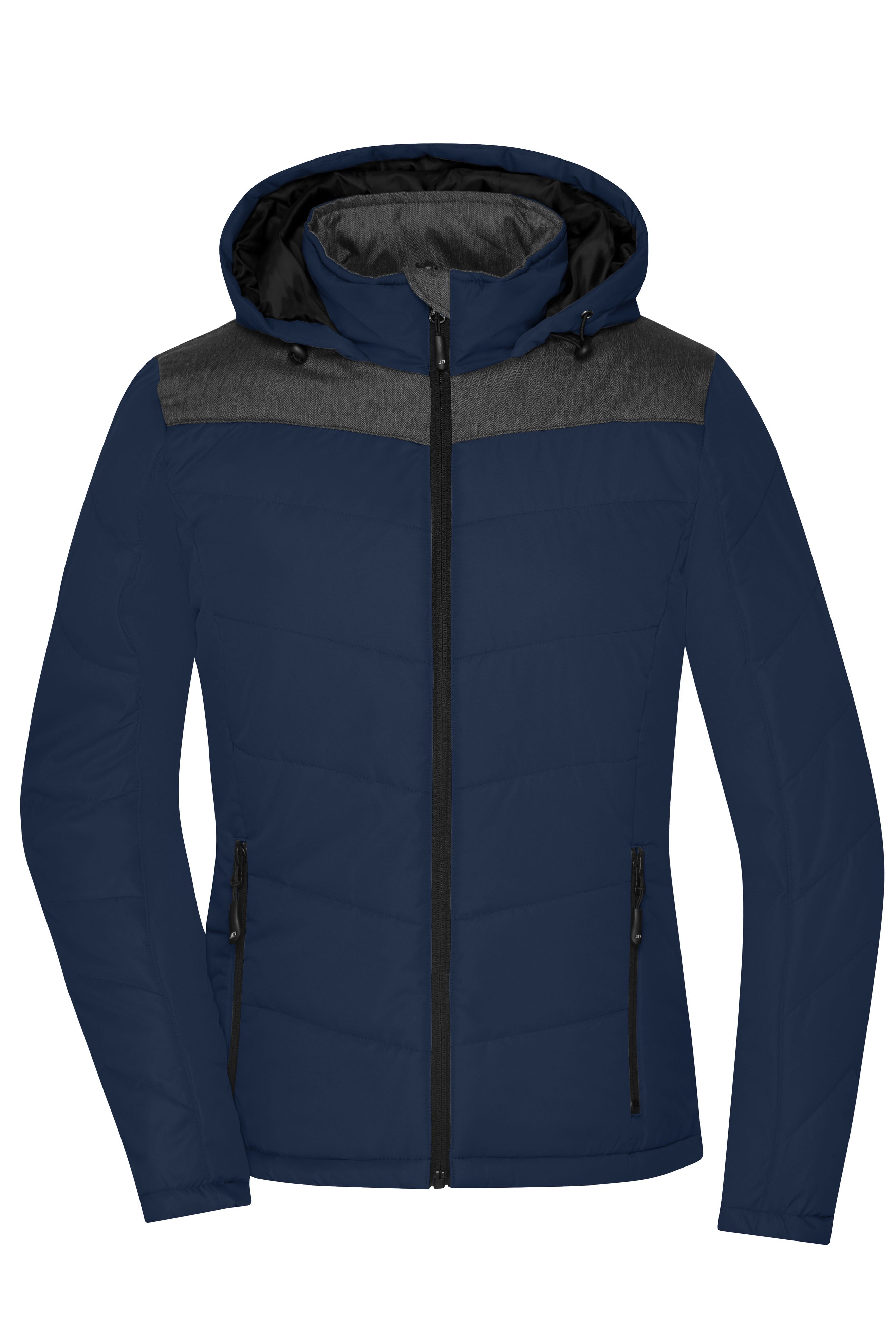Ladies Ladies' Winter Jacket Navy/anthracite-melange-Daiber