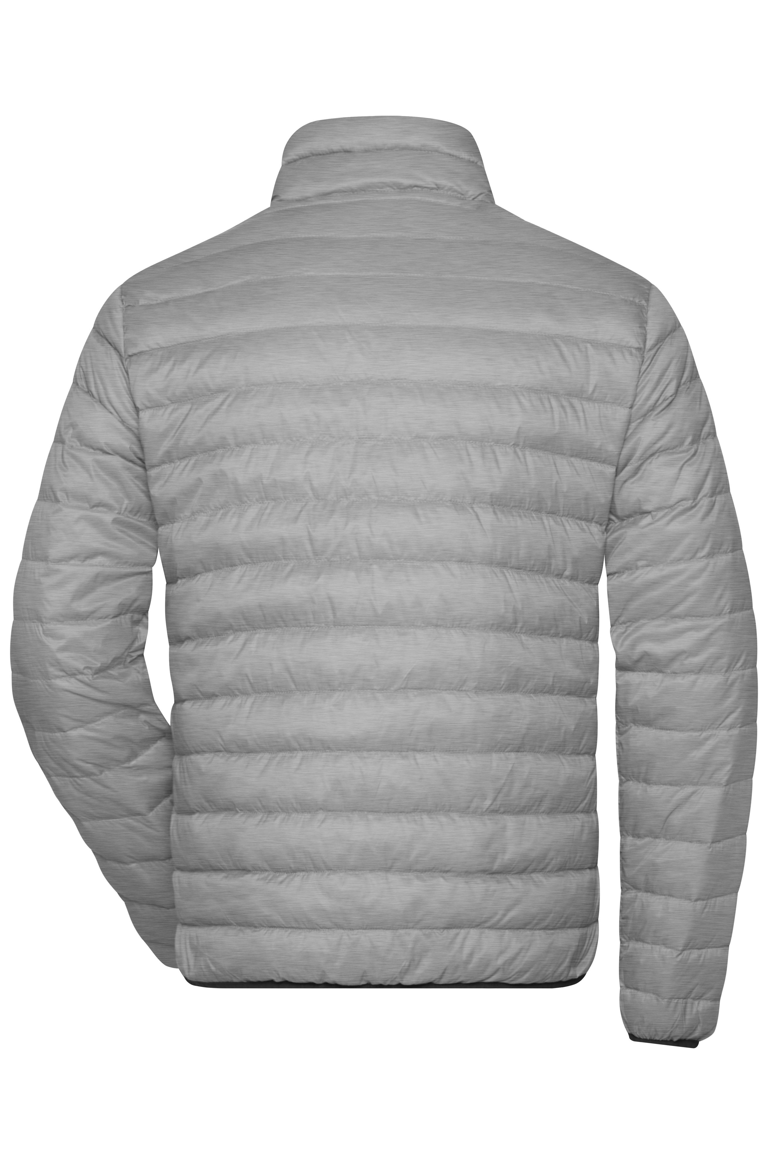 Men Men's Down Jacket Silver-melange/graphite-Daiber