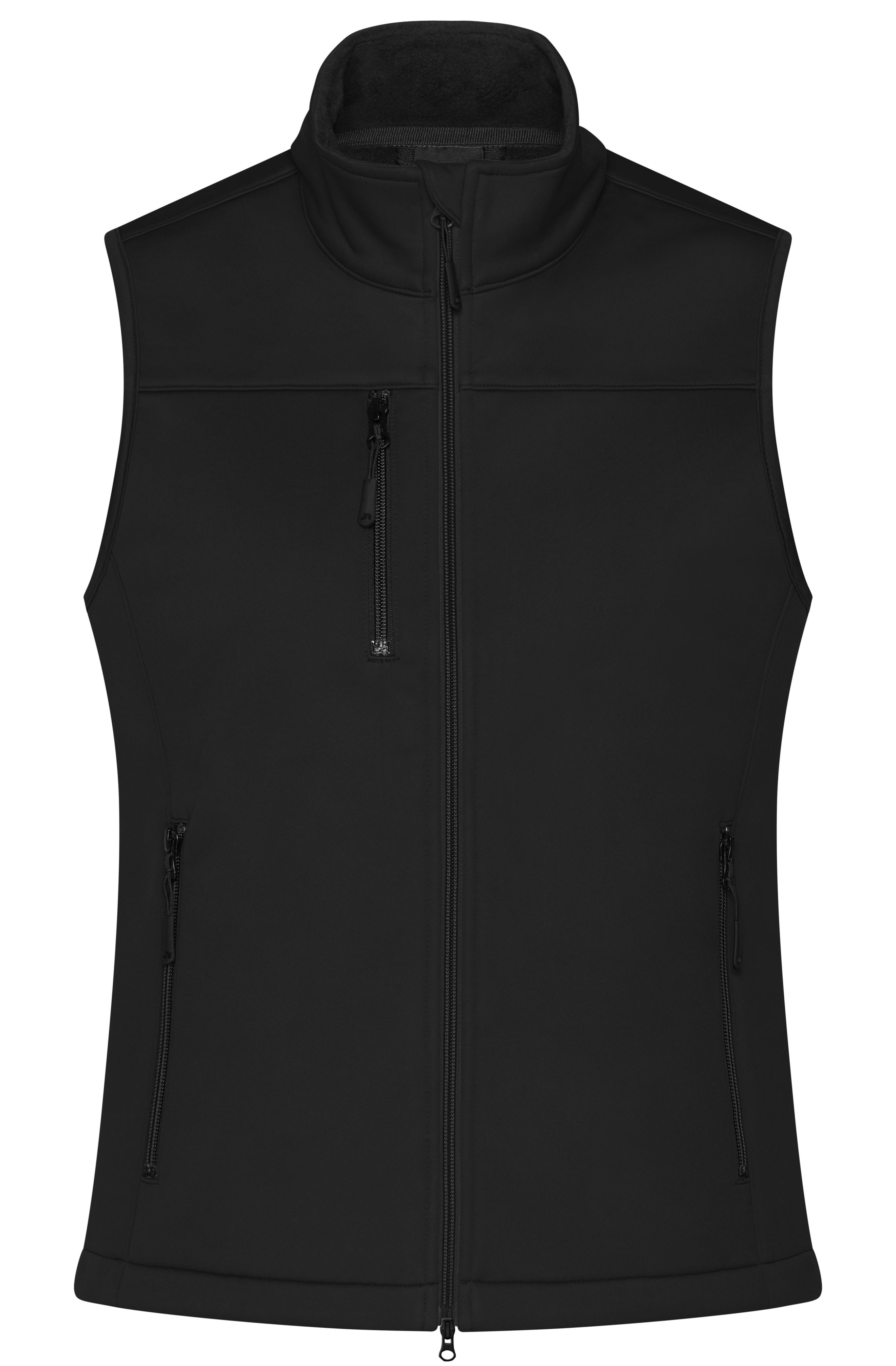 Damen Ladies Softshell Vest Black Daiber