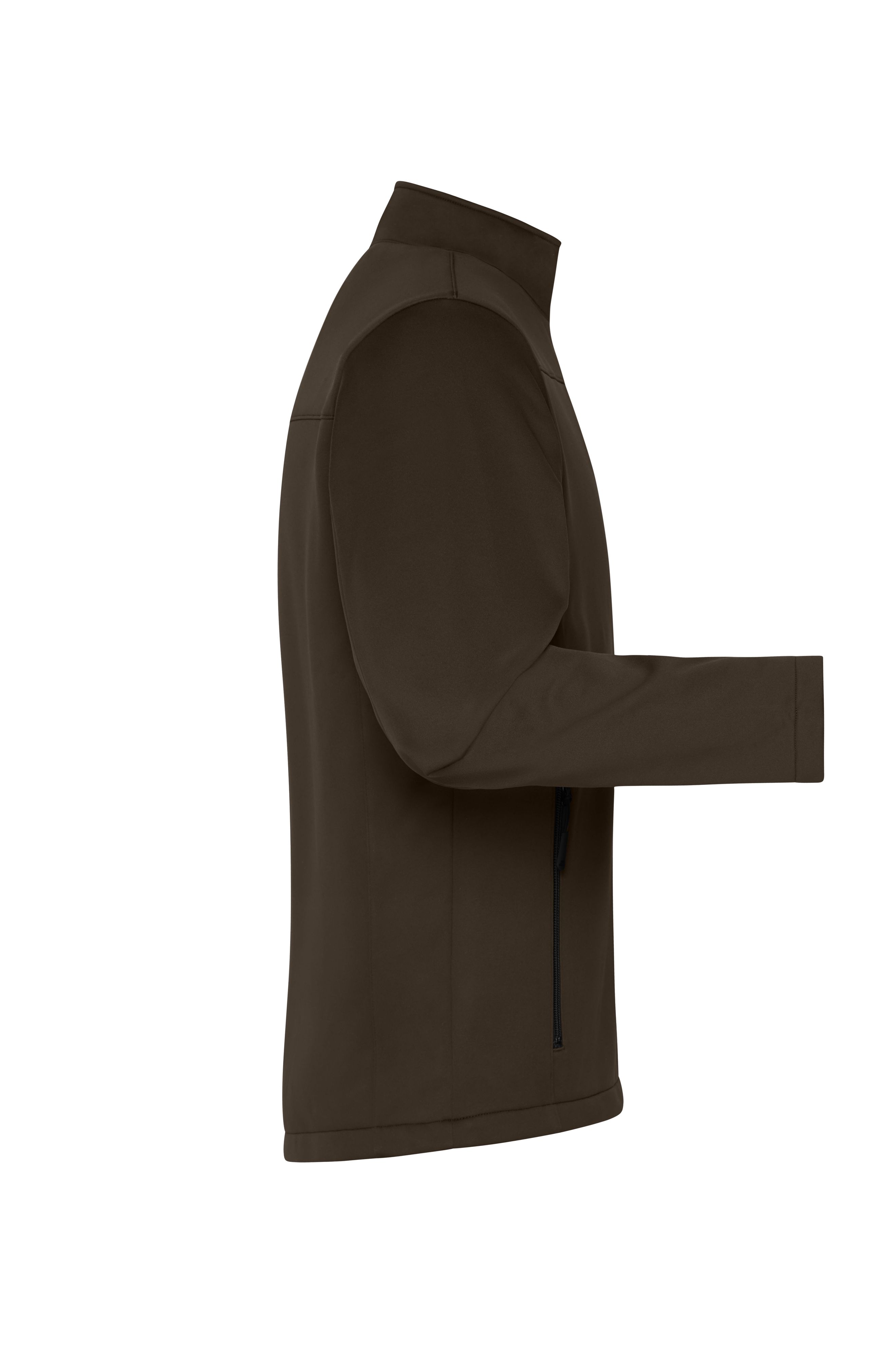 Men Mens Softshell Jacket Brown Daiber